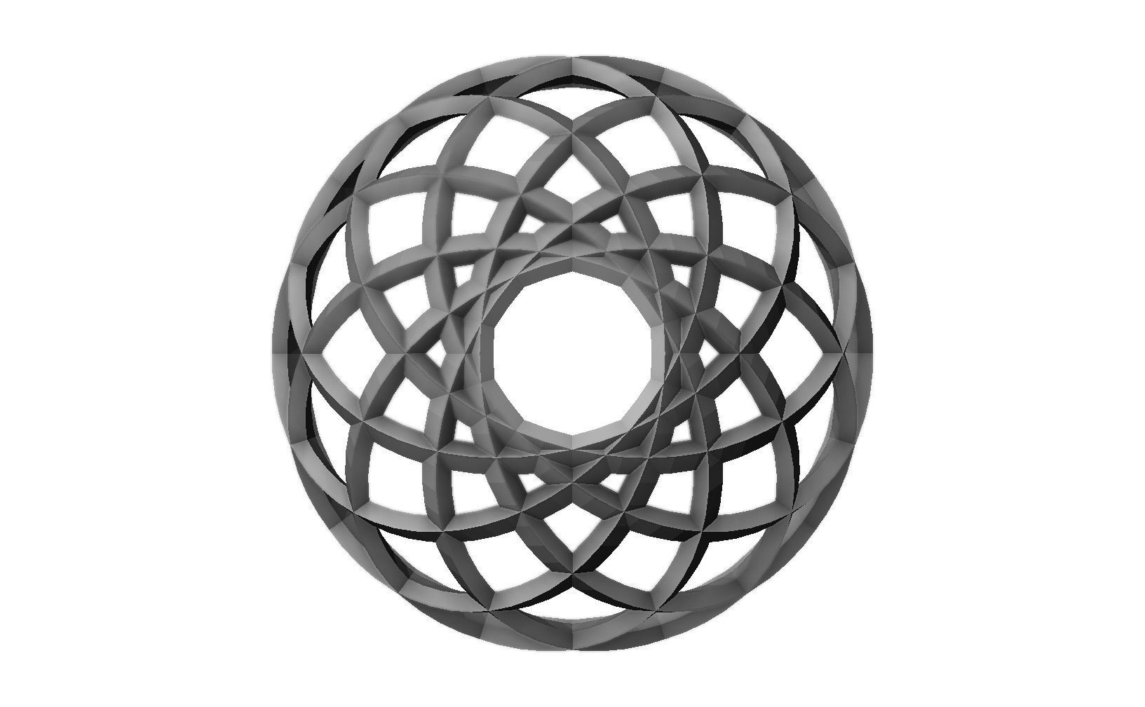 abstract spherical patterns free 3D model 3D printable | CGTrader