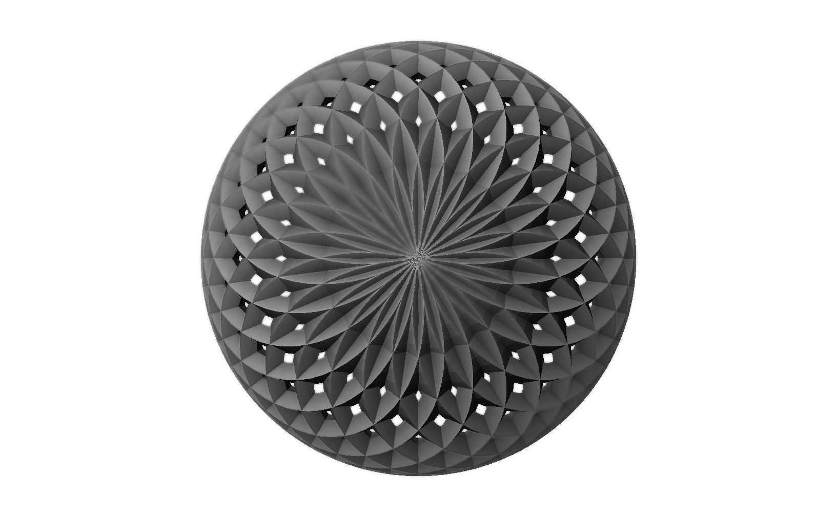 abstract spherical patterns free 3D model 3D printable | CGTrader
