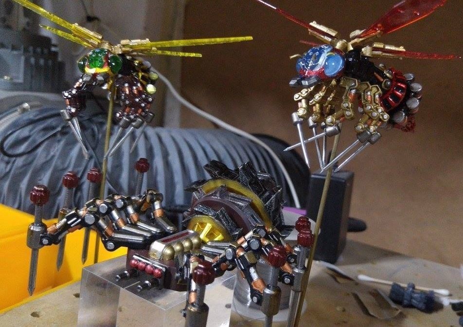 mechanical tarantula spider 3D model 3D printable | CGTrader