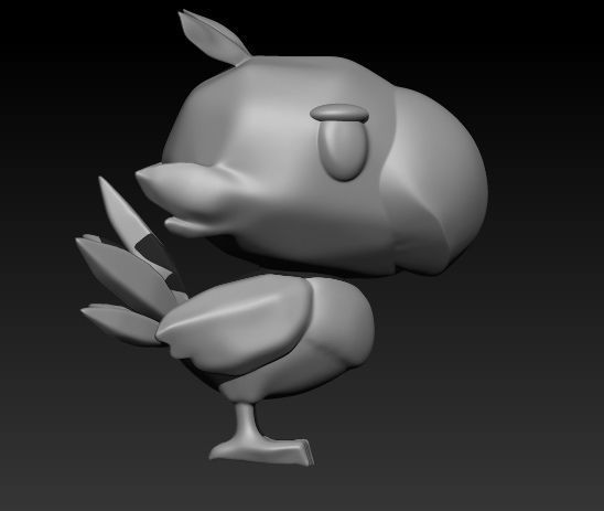 Tifa cosplay accesorie charms Boom Chocobo stl for printing 3D model 3D ...