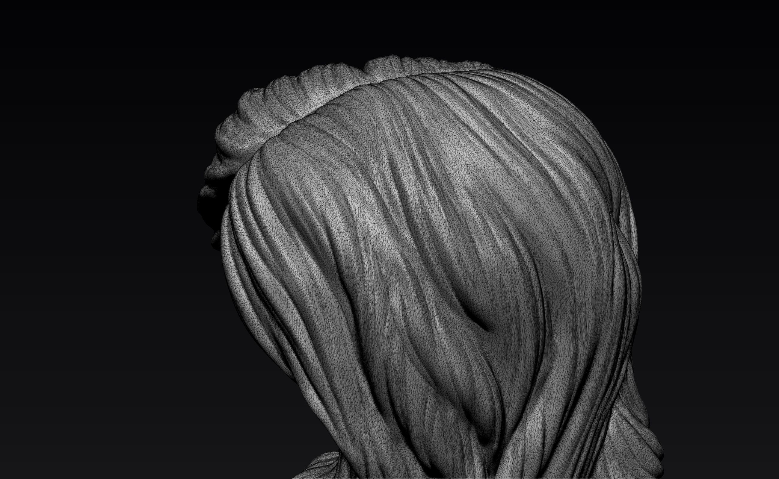 Hair 35 3D model | CGTrader