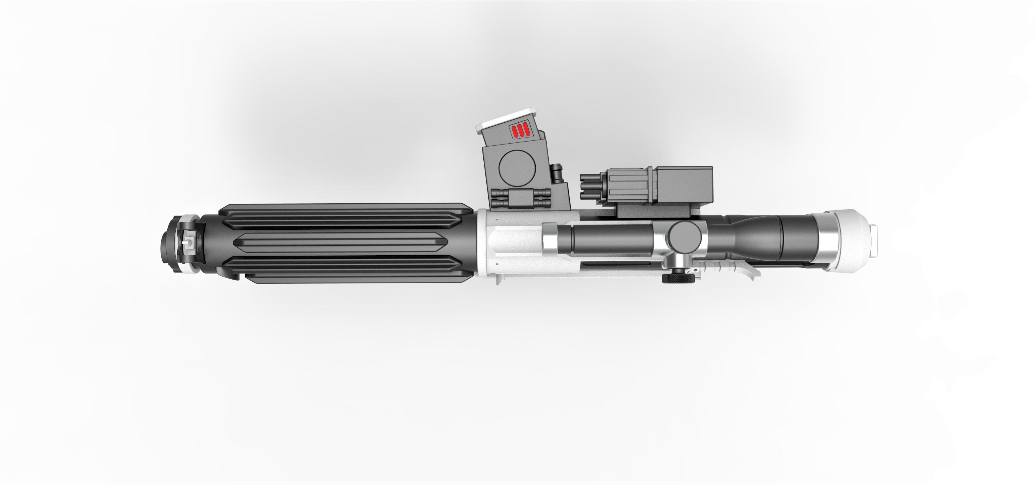 Blaster rifle F-11D from Star Wars The Force Awakens 2015 3D model ...
