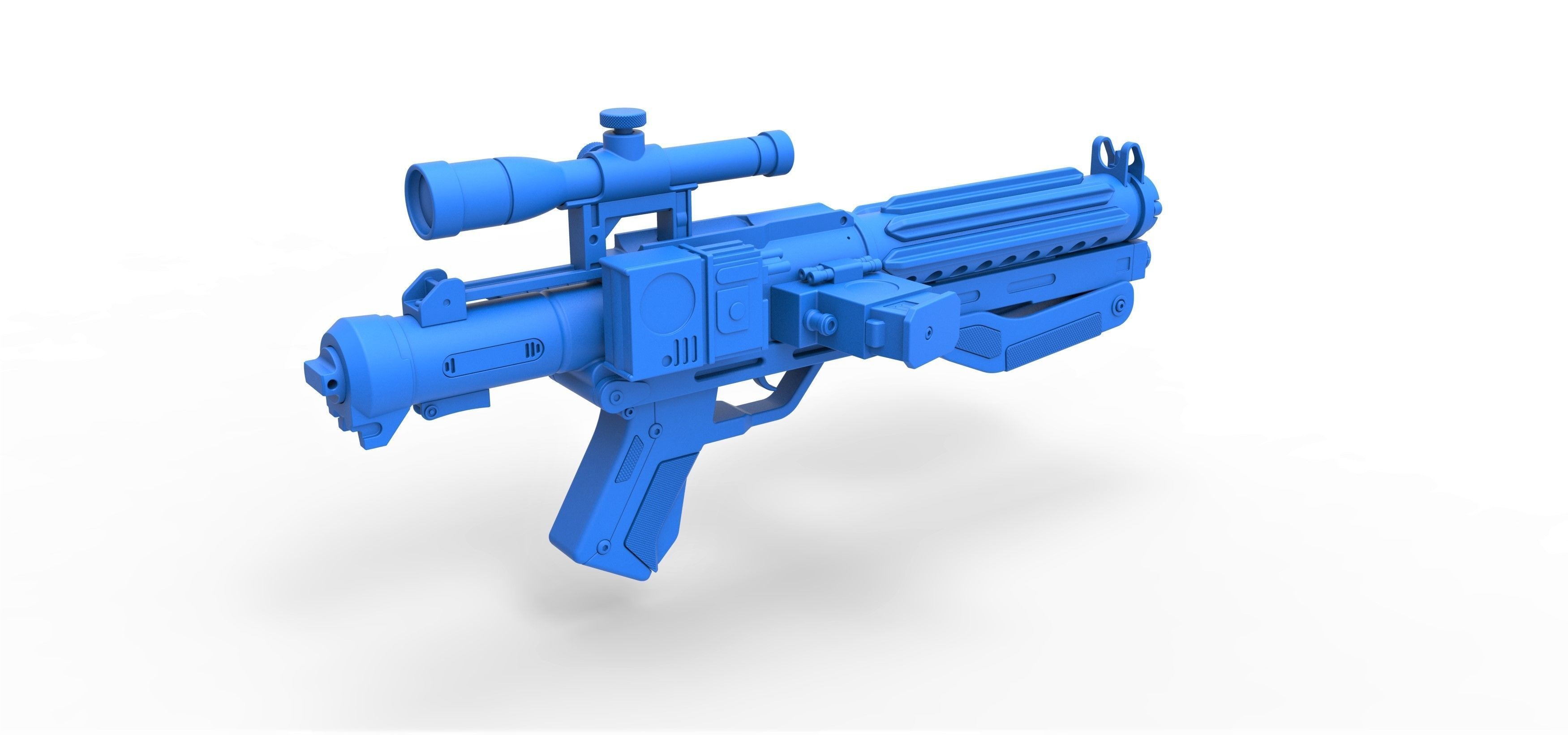 Blaster rifle F-11D from Star Wars The Force Awakens 2015 3D model ...