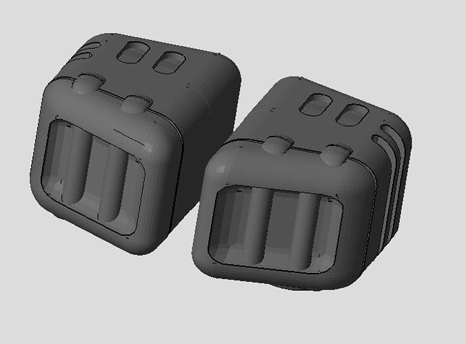 CHIBI-TECH SD - BOOSTER 1 3D model 3D printable | CGTrader