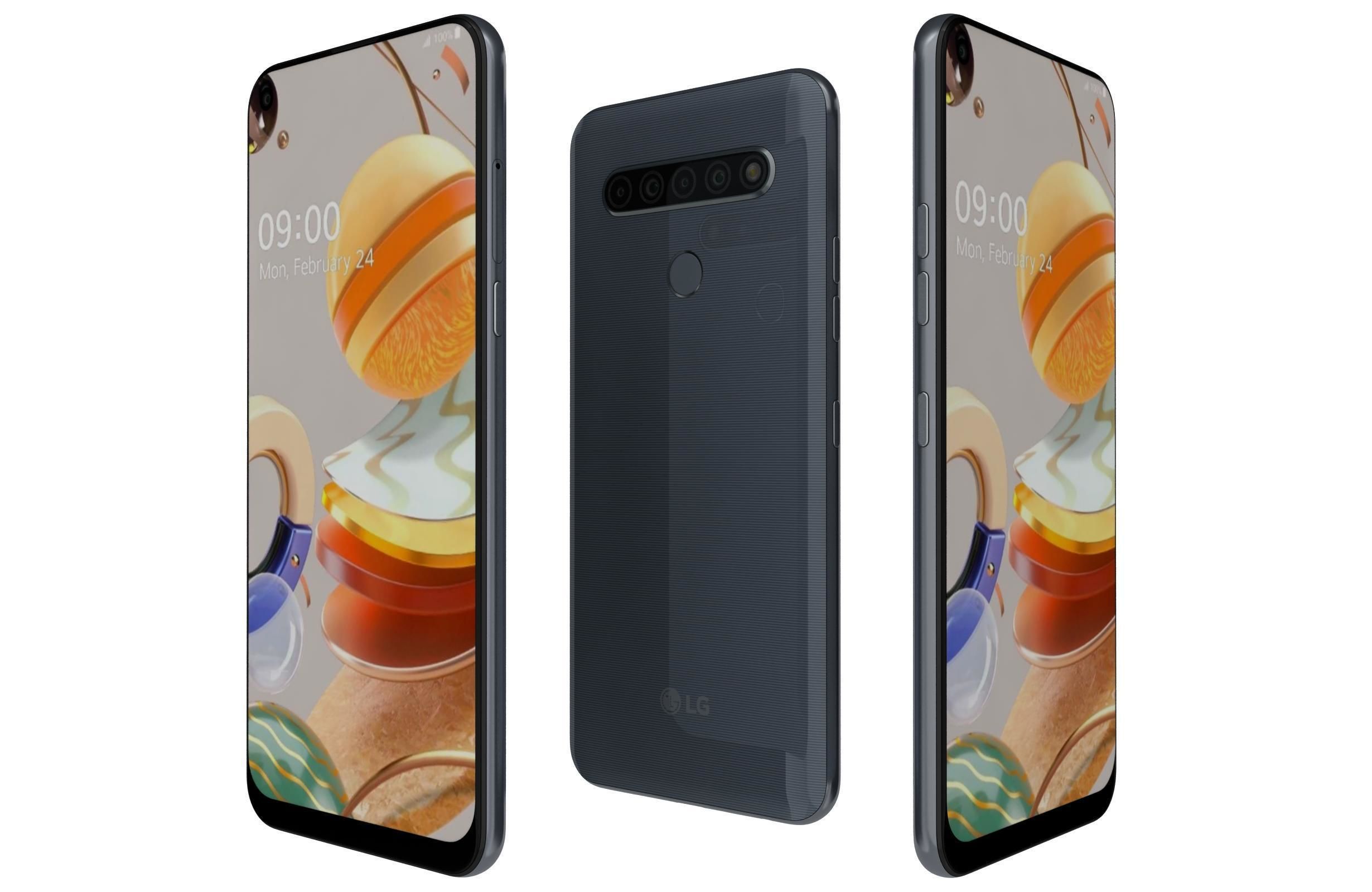 LG K61 Blue 3D model | CGTrader