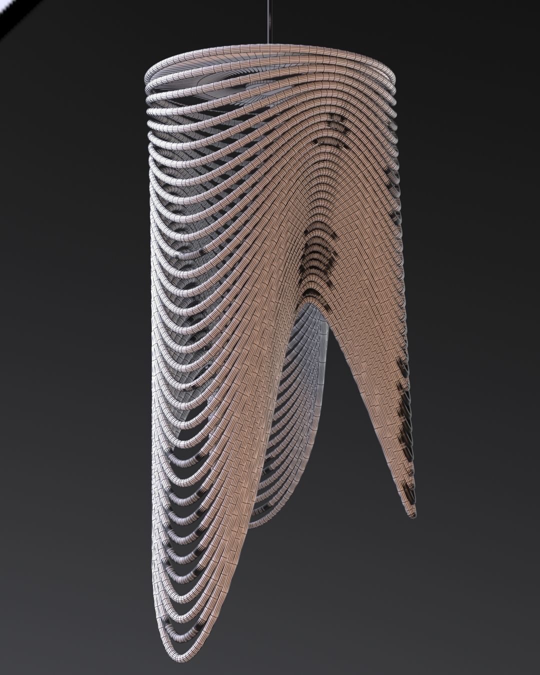 Parametric chandelier 3D model | CGTrader