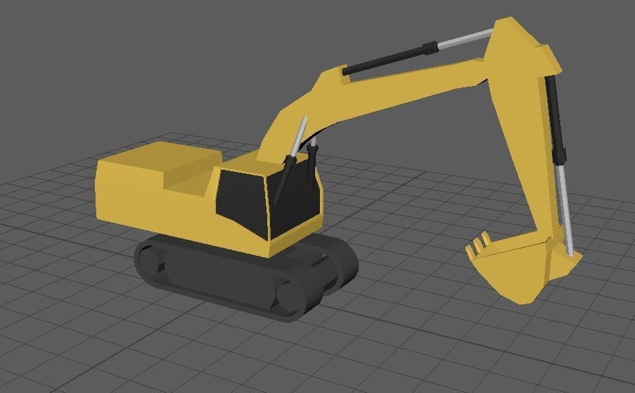 3D model Gold mine Low poly version model VR / AR / low-poly | CGTrader