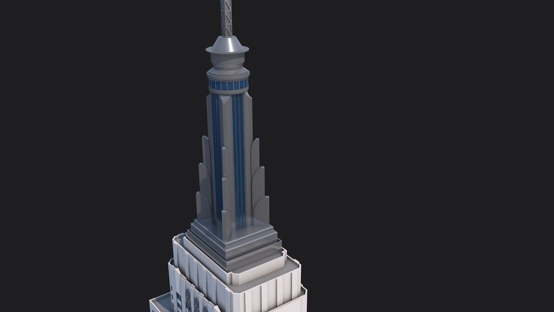 Empire State Building Landmark 3D model | CGTrader