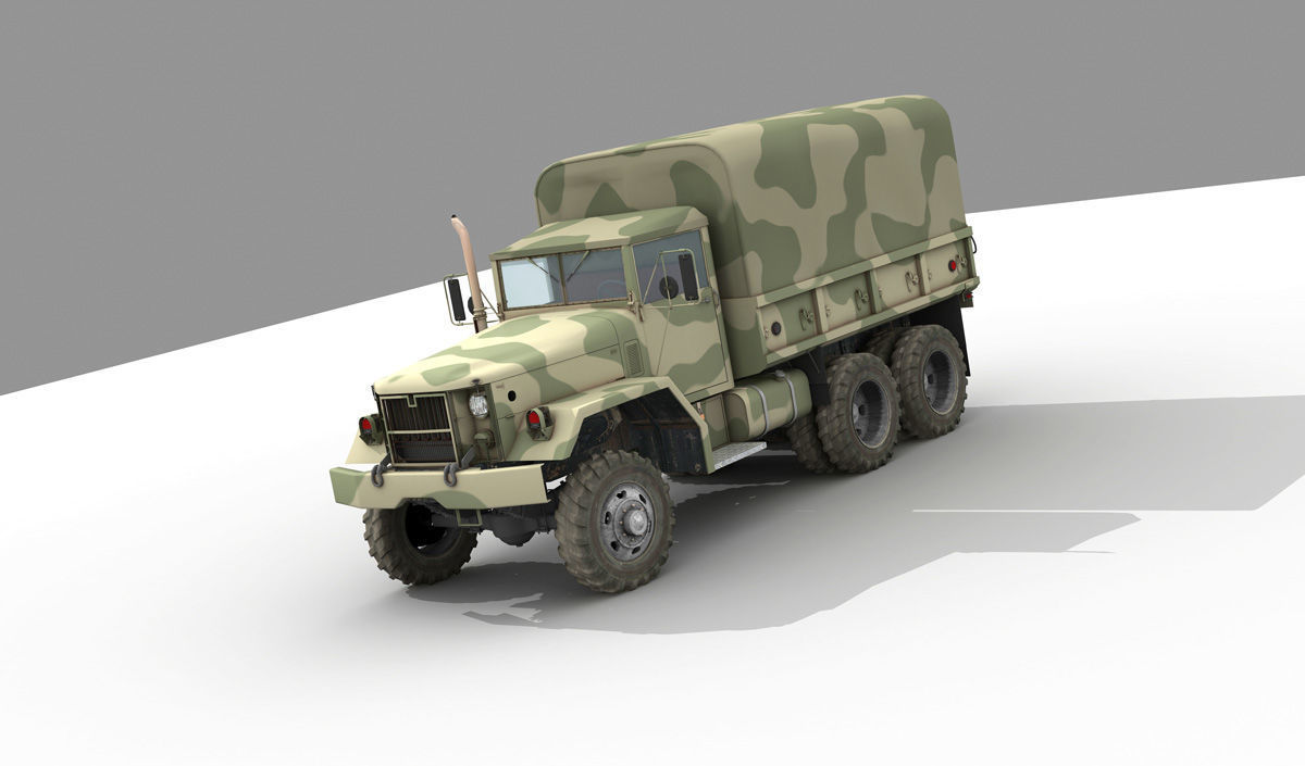 WW2 Truck M-35 3D model | CGTrader