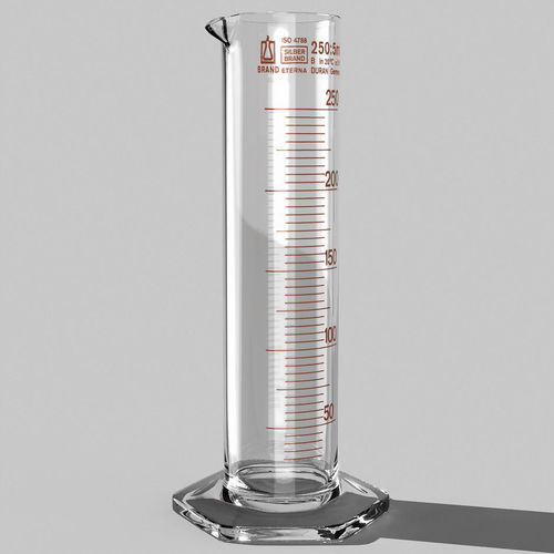 Graduated cylinder 3D model | CGTrader