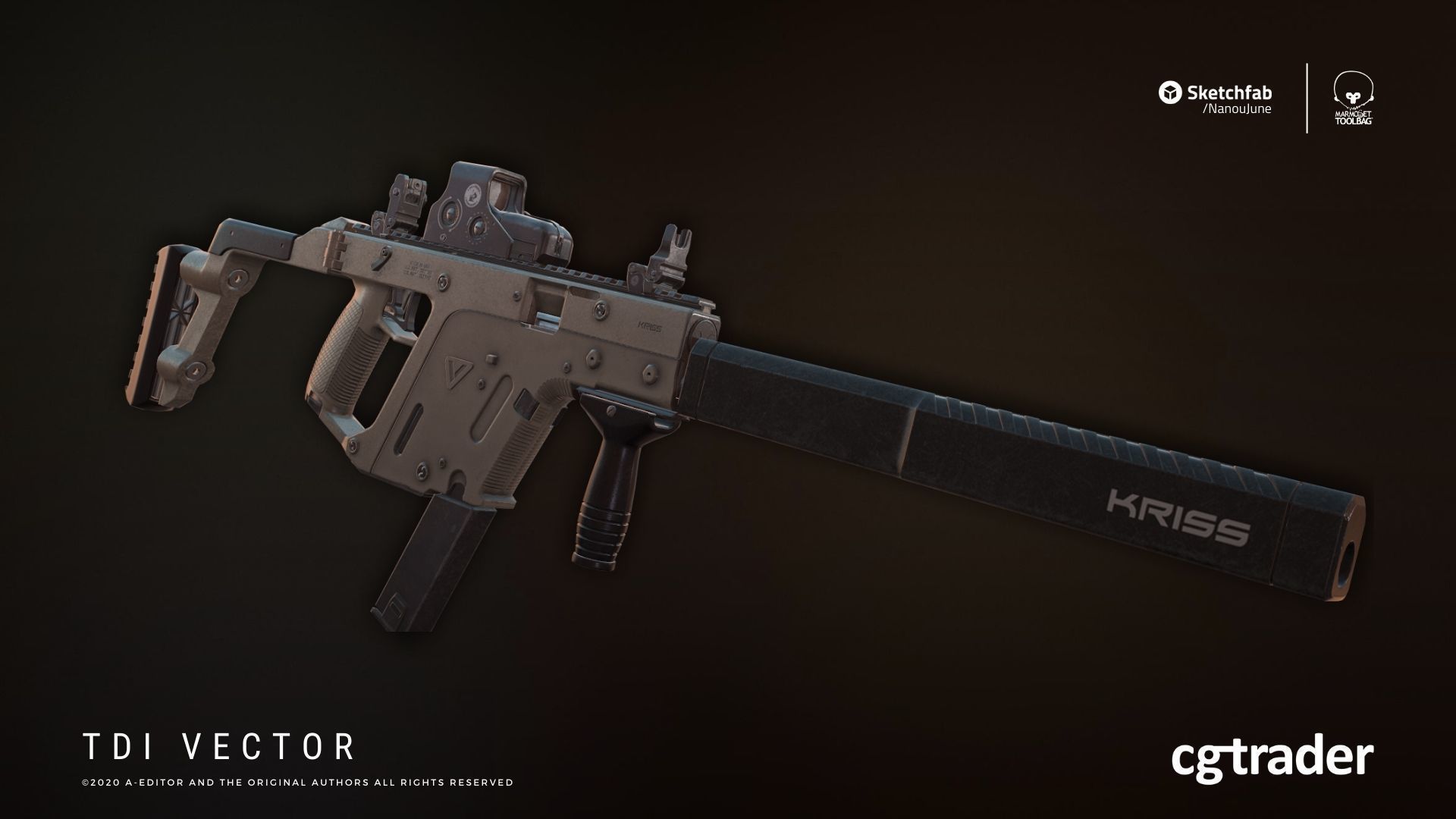 3D model TDI Vector VR / AR / low-poly | CGTrader