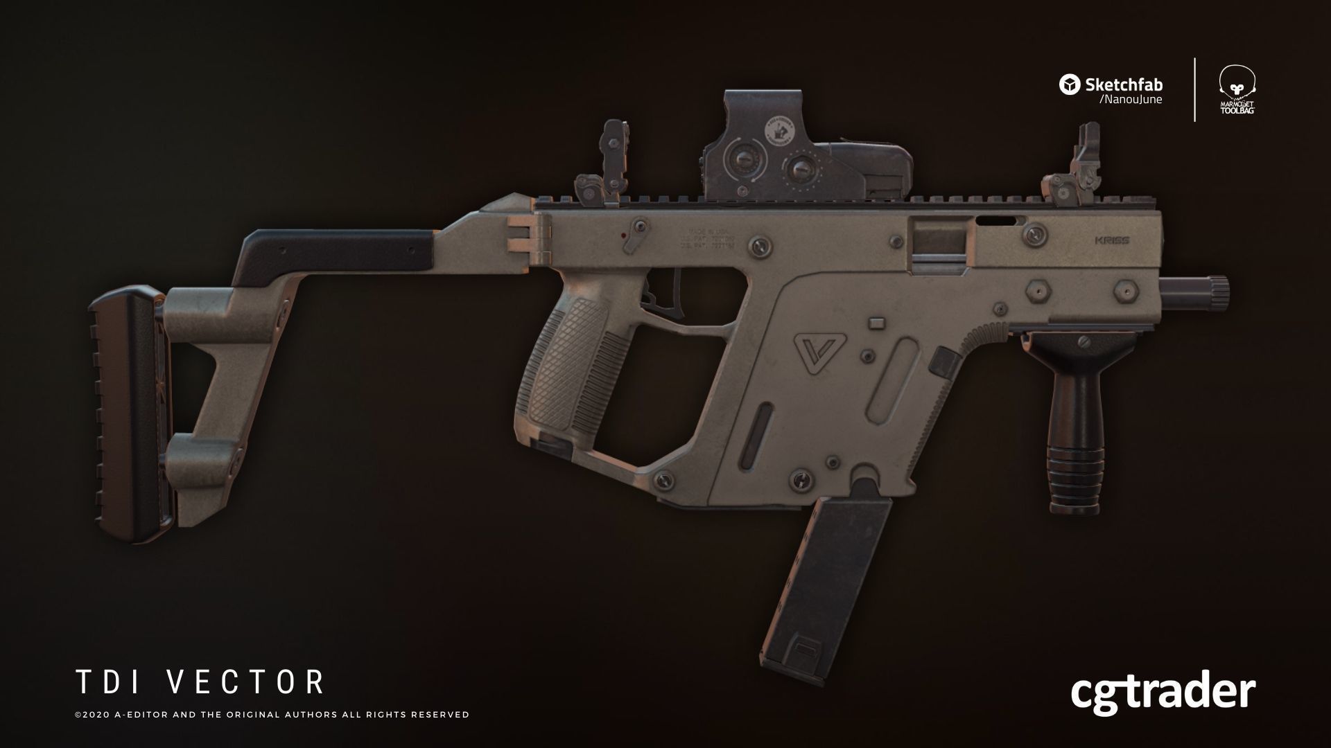 3D model TDI Vector VR / AR / low-poly | CGTrader