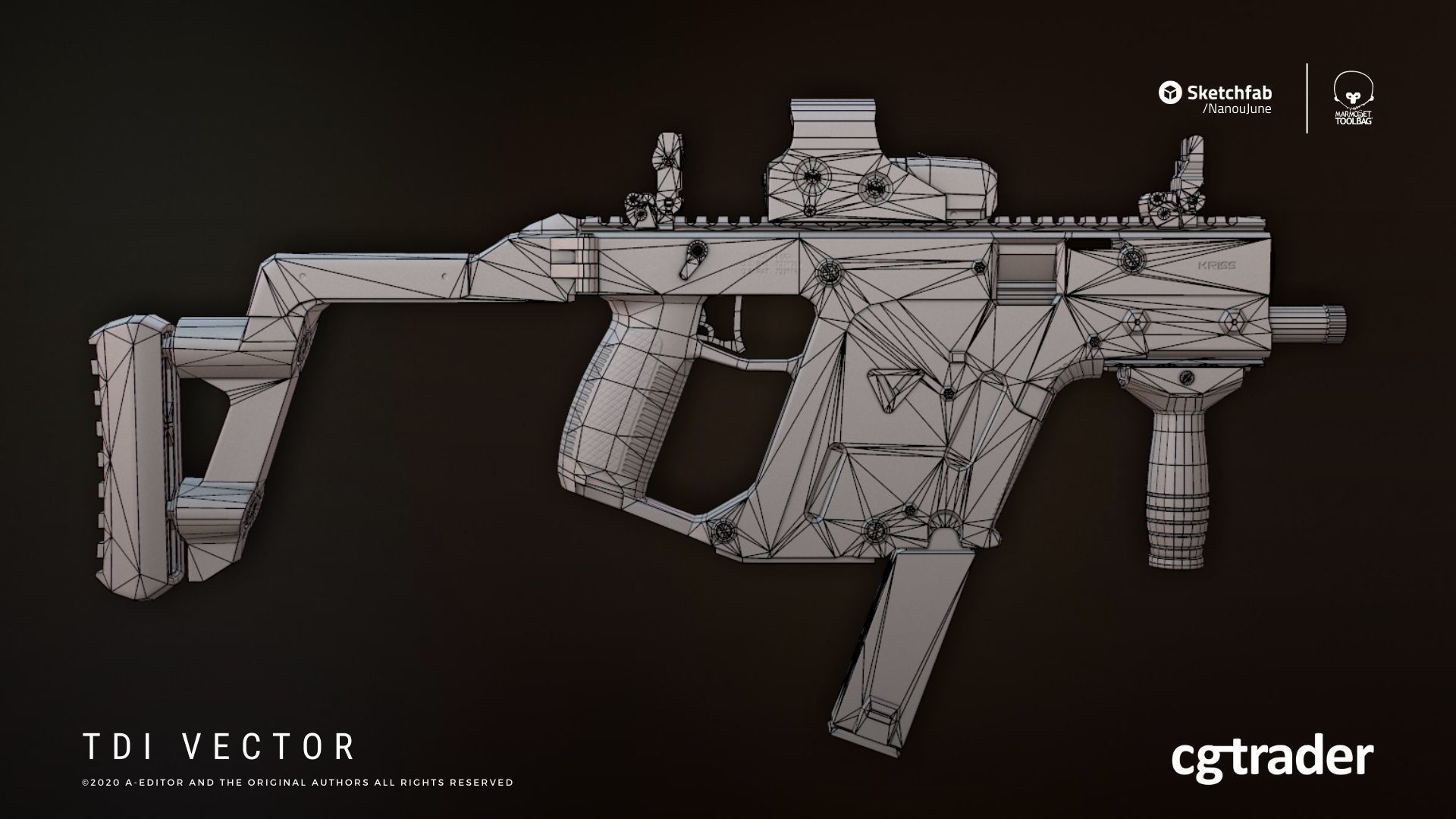 3D model TDI Vector VR / AR / low-poly | CGTrader