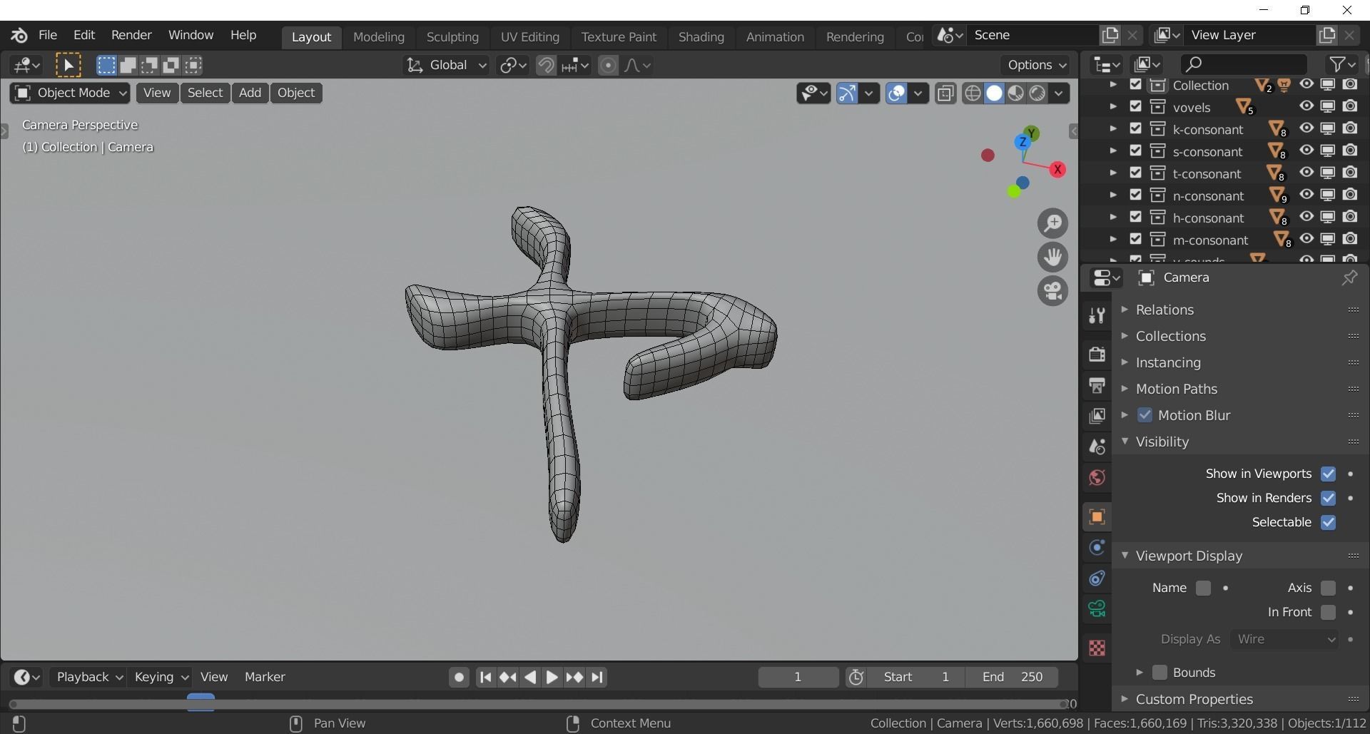 3D model Basic Katakana - Japanese characters VR / AR / low-poly | CGTrader