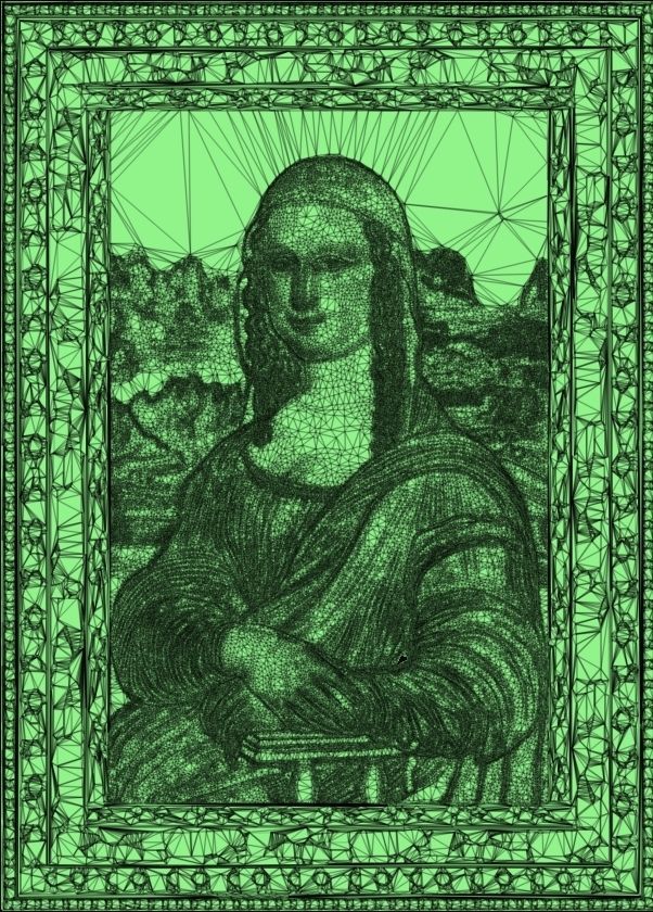 monalisa gioconda model monalisa gioconda leonardo da vinci 3D model ...