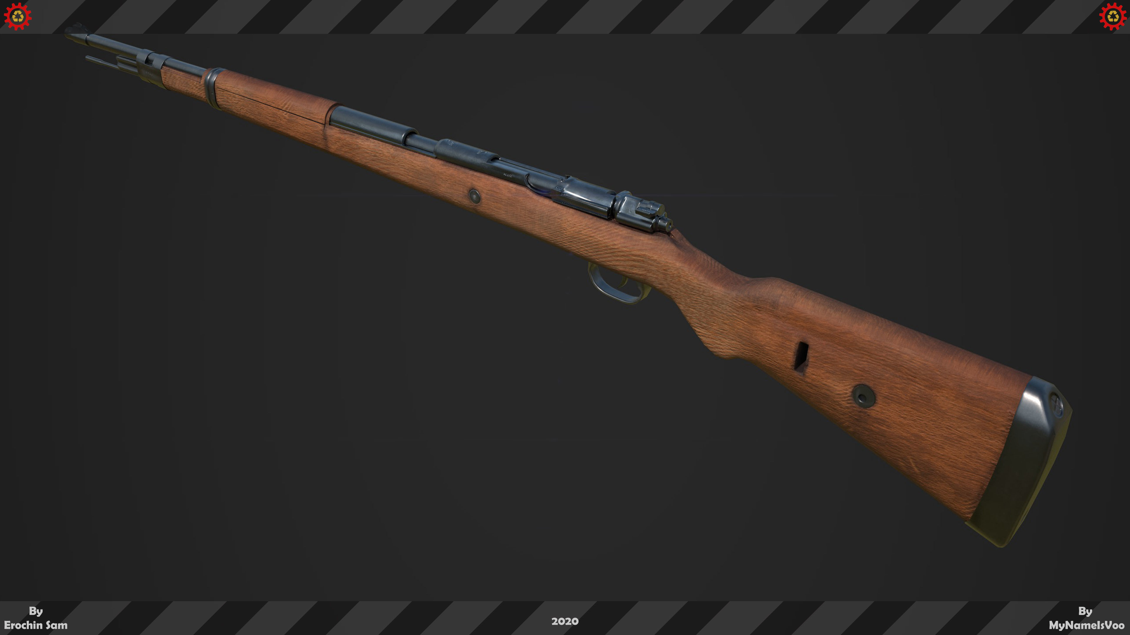 3D model FPS Mauser98k 3D Model VR / AR / low-poly | CGTrader