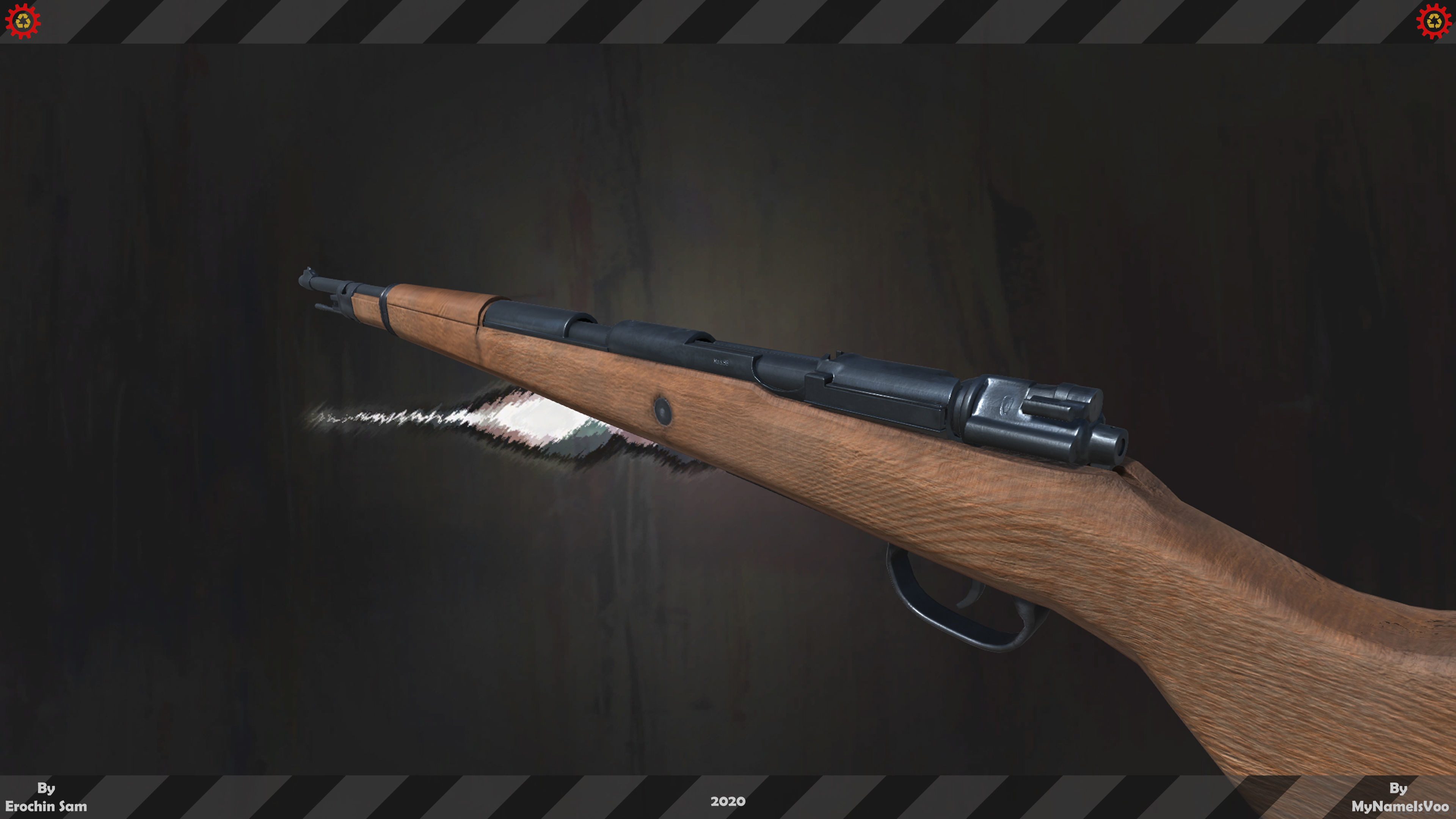 3D model FPS Mauser98k 3D Model VR / AR / low-poly | CGTrader