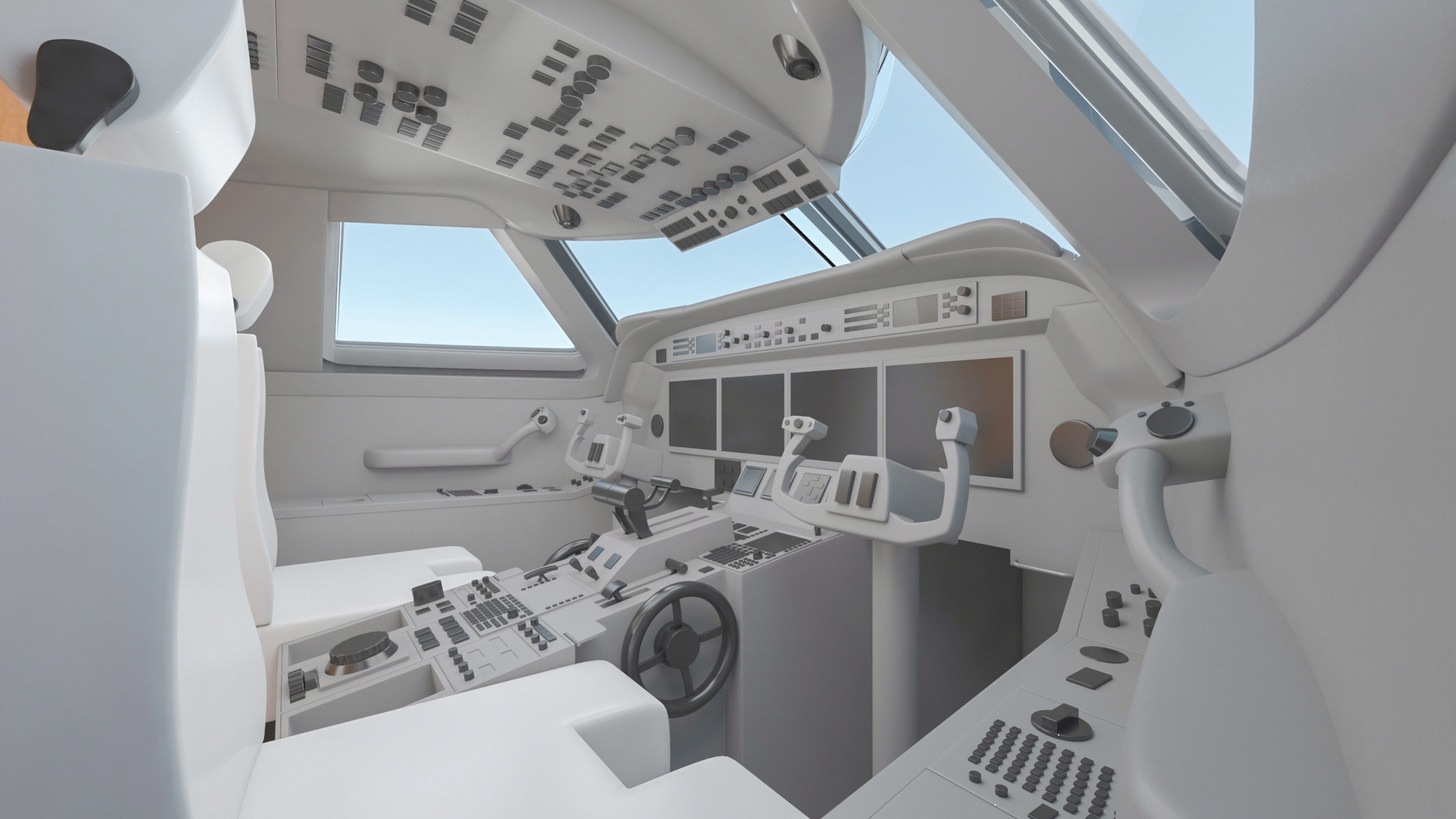 Gulfstream G550 with Interior and Cockpit 3D model | CGTrader
