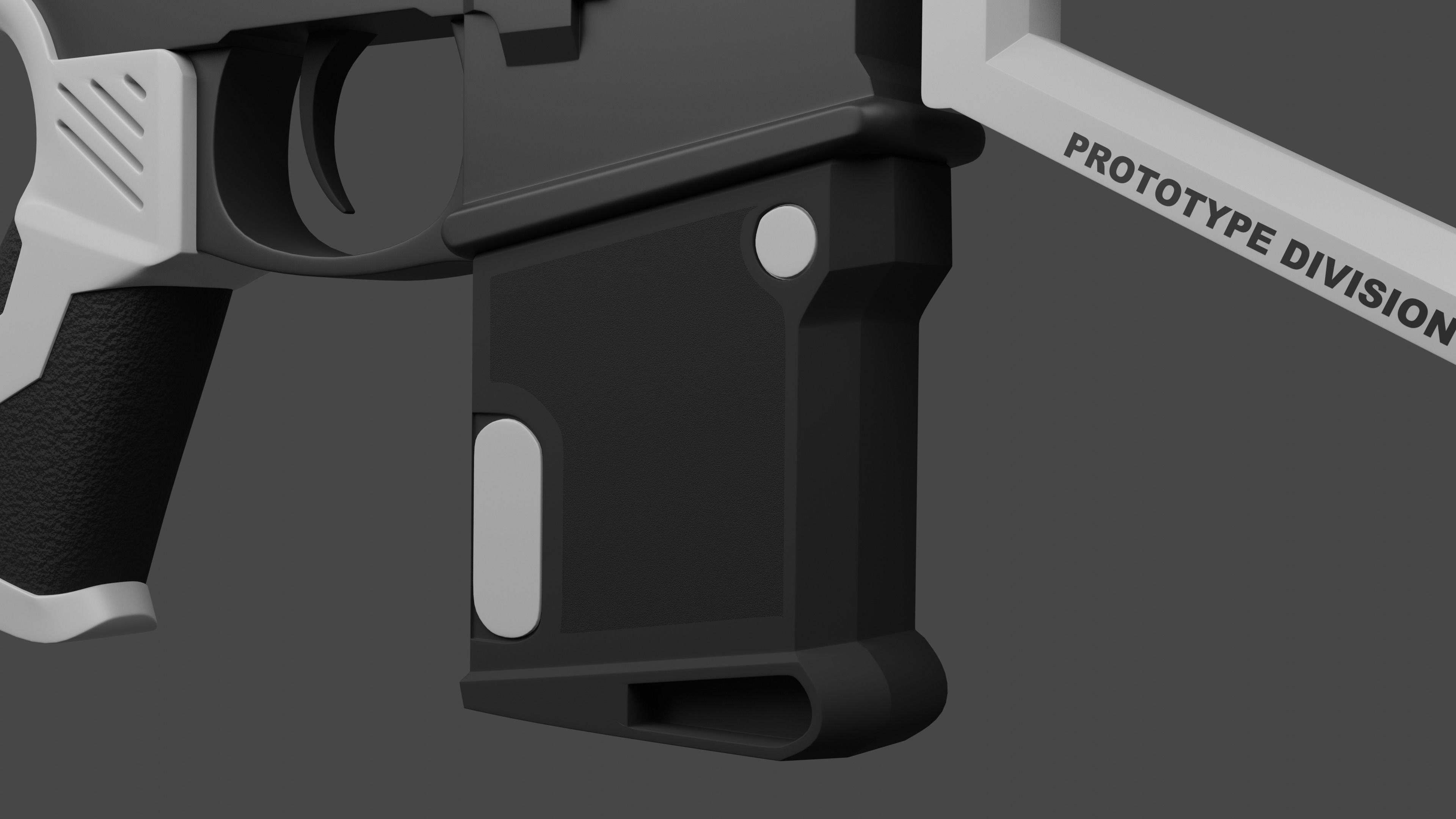 AR-15 Prototype Division 3D model | CGTrader