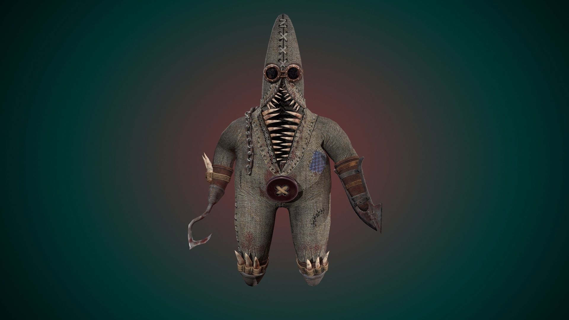 3D model Stitch Disemboweler VR / AR / low-poly rigged animated | CGTrader