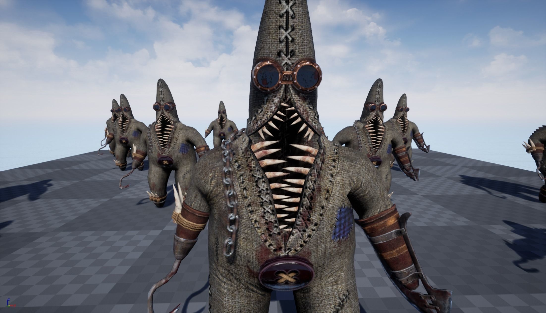 3D model Stitch Disemboweler VR / AR / low-poly rigged animated | CGTrader