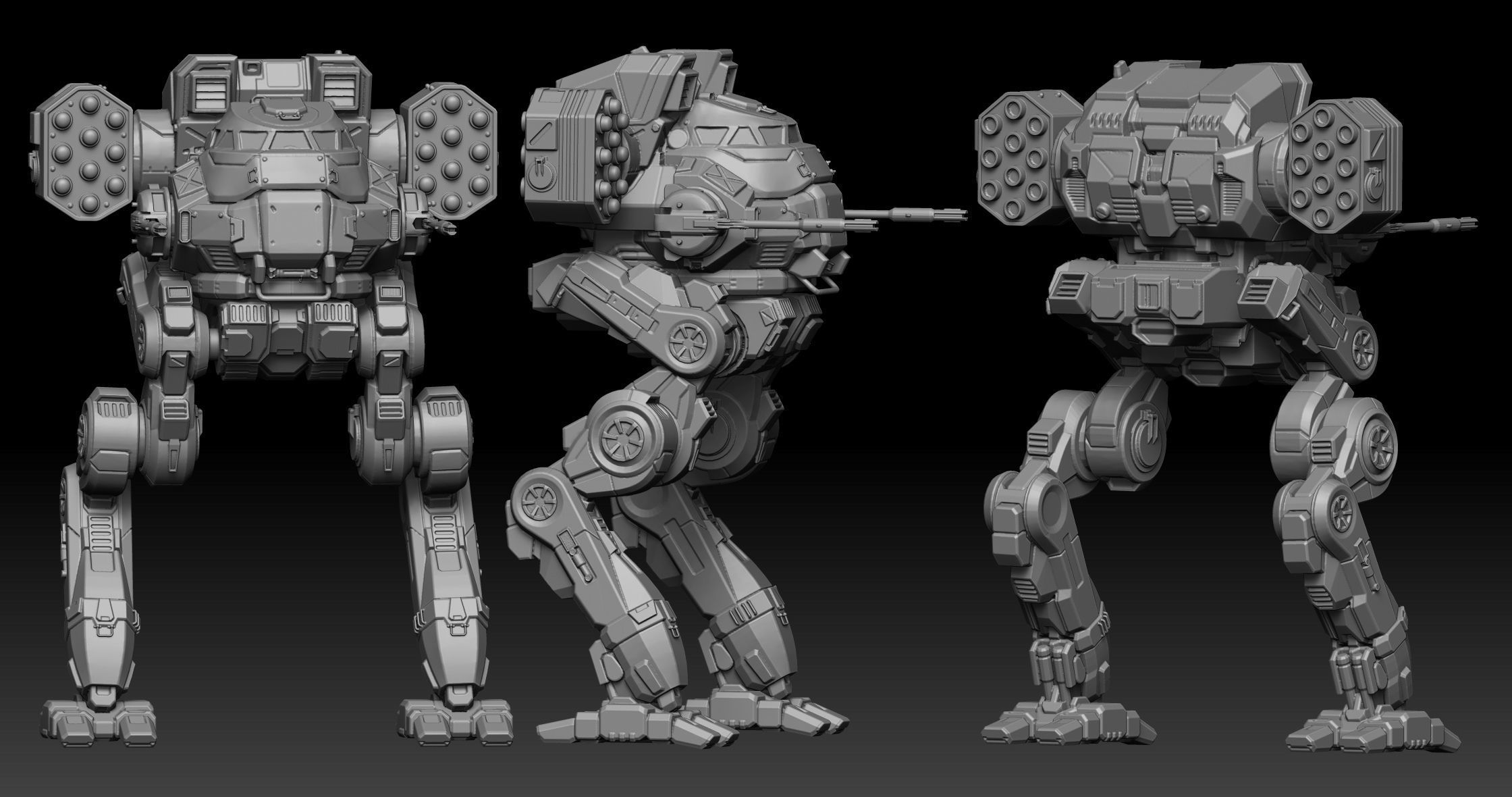 Mecha Locust 3D model 3D printable | CGTrader