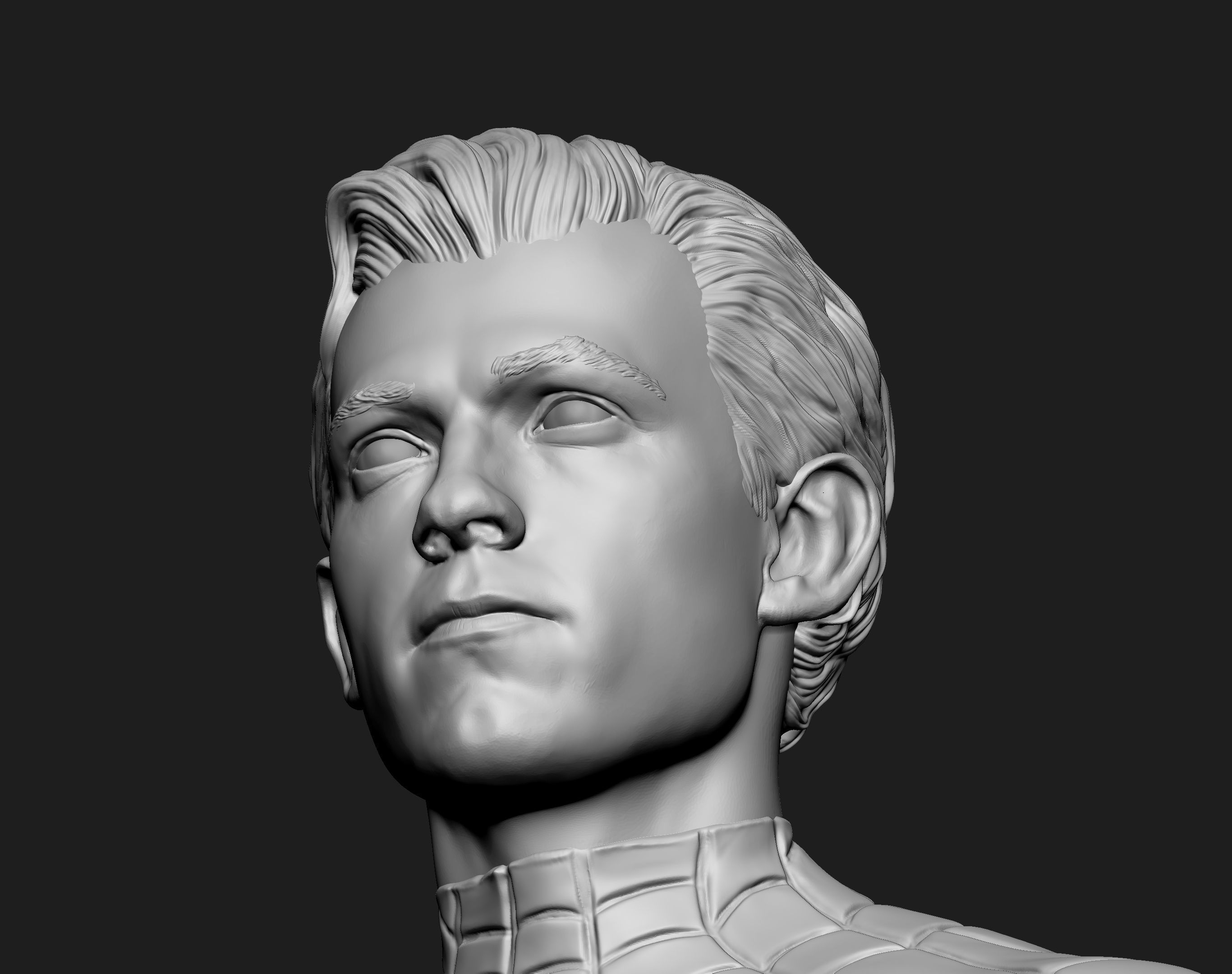 Tom Holland Spider-Man 3D print model 3D model 3D printable | CGTrader