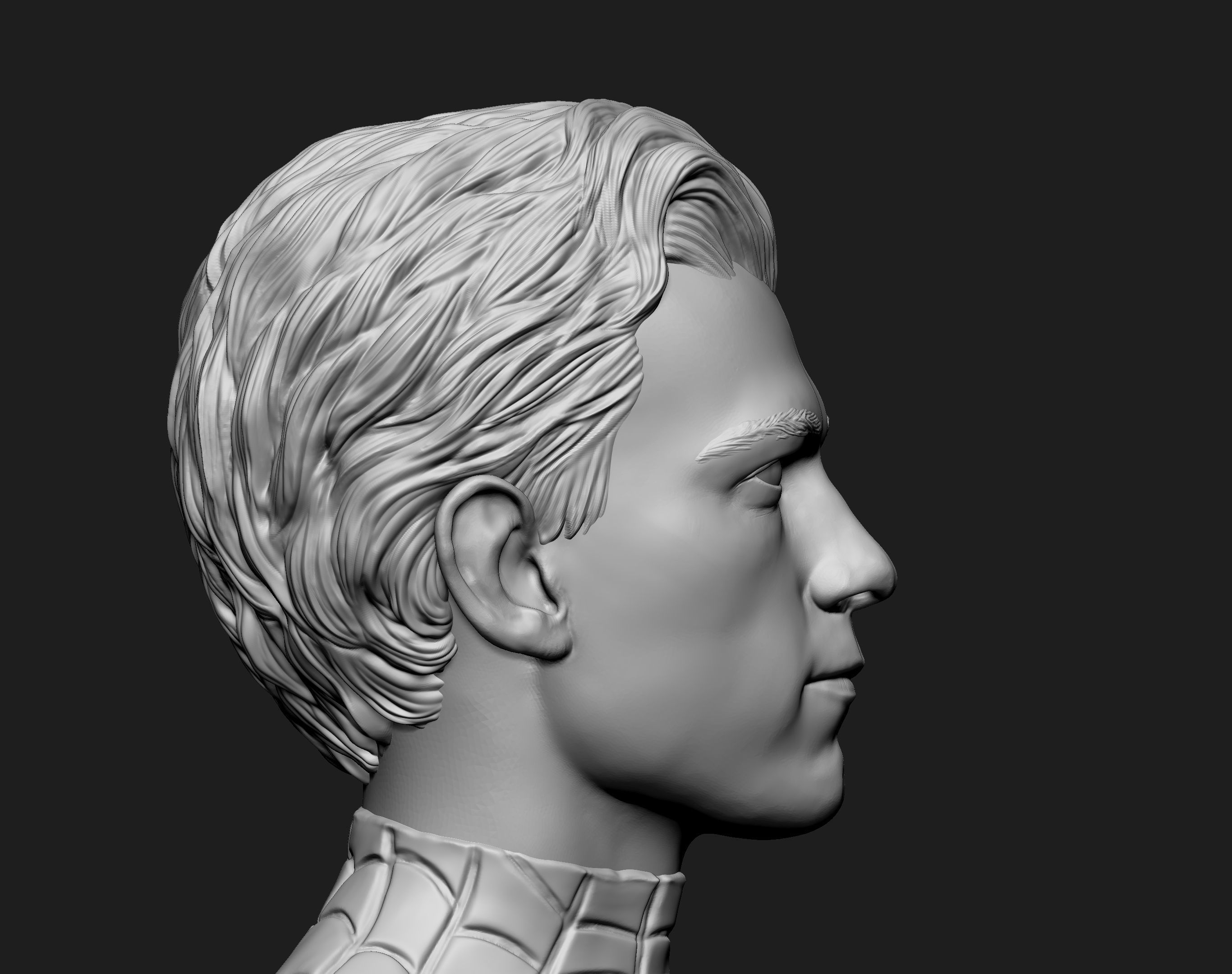 Tom Holland Spider-Man 3D print model 3D model 3D printable | CGTrader
