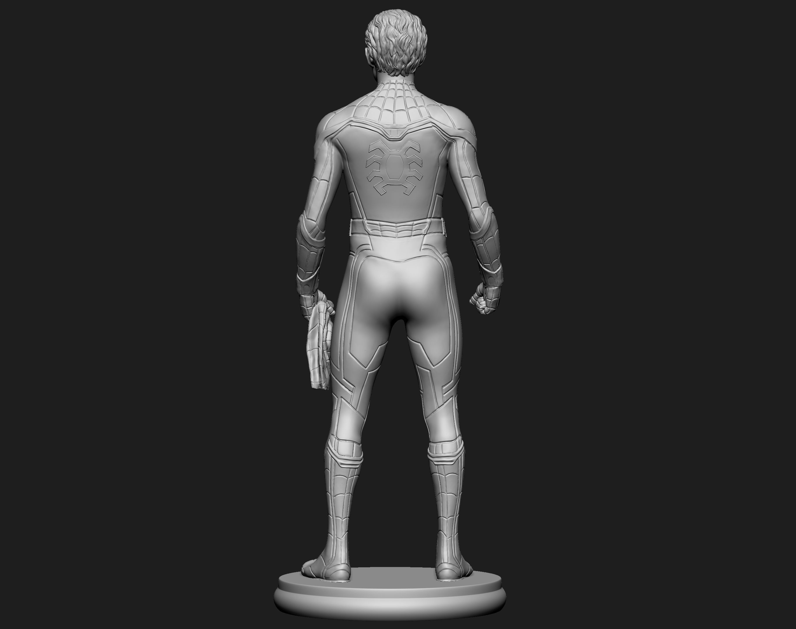 Tom Holland Spider-Man 3D print model 3D model 3D printable | CGTrader
