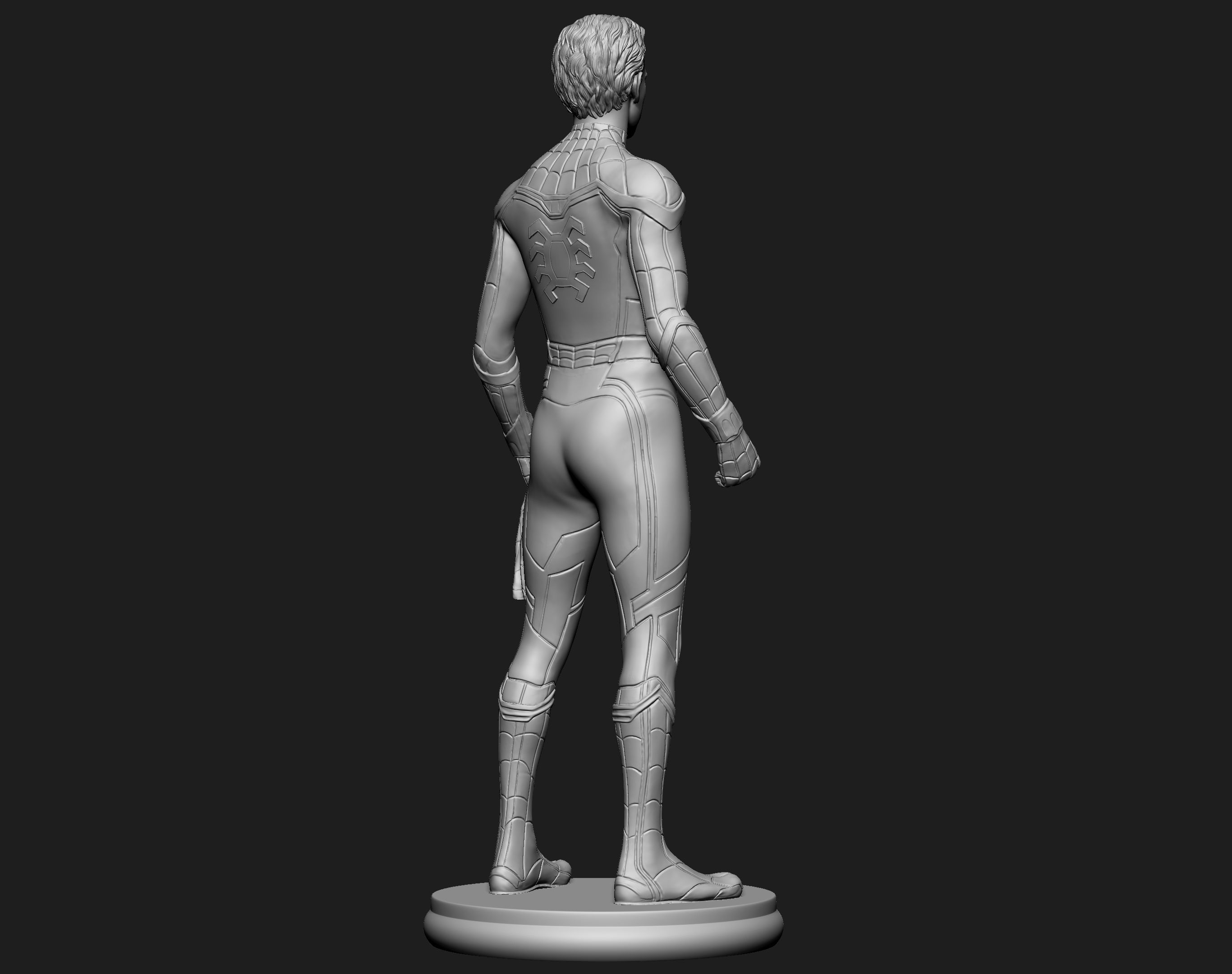 Tom Holland Spider-Man 3D print model 3D model 3D printable | CGTrader