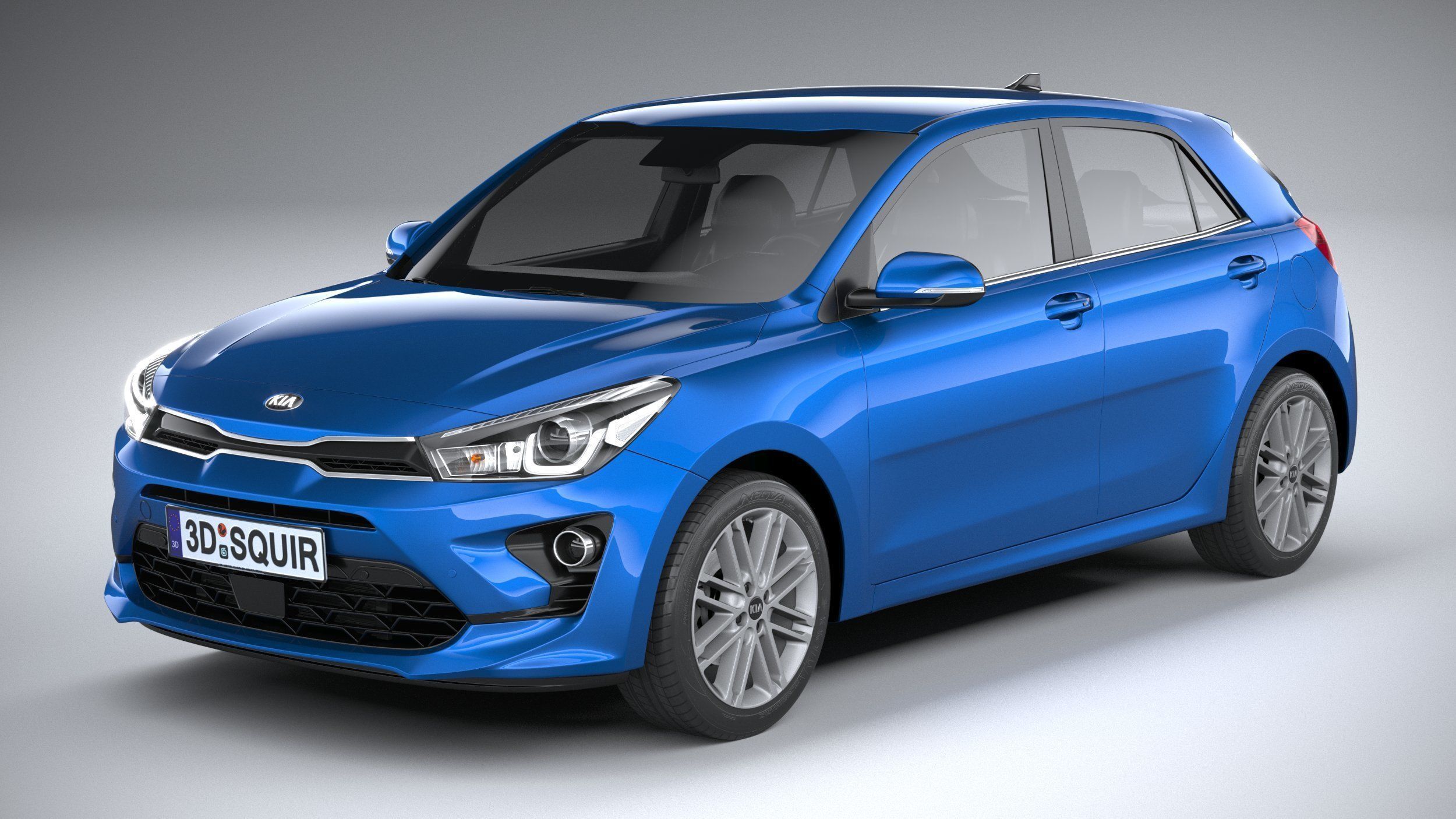 Kia Rio 2021 3D model | CGTrader