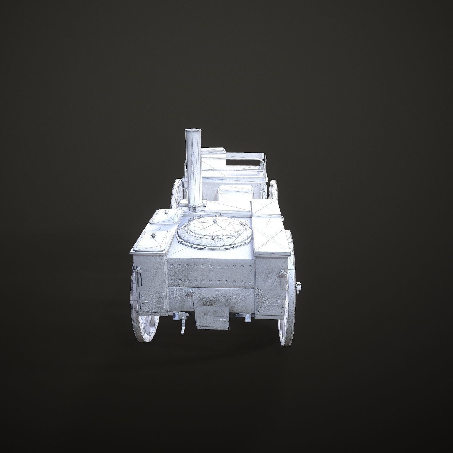 3D model Field Kitchen WWII VR / AR / low-poly | CGTrader