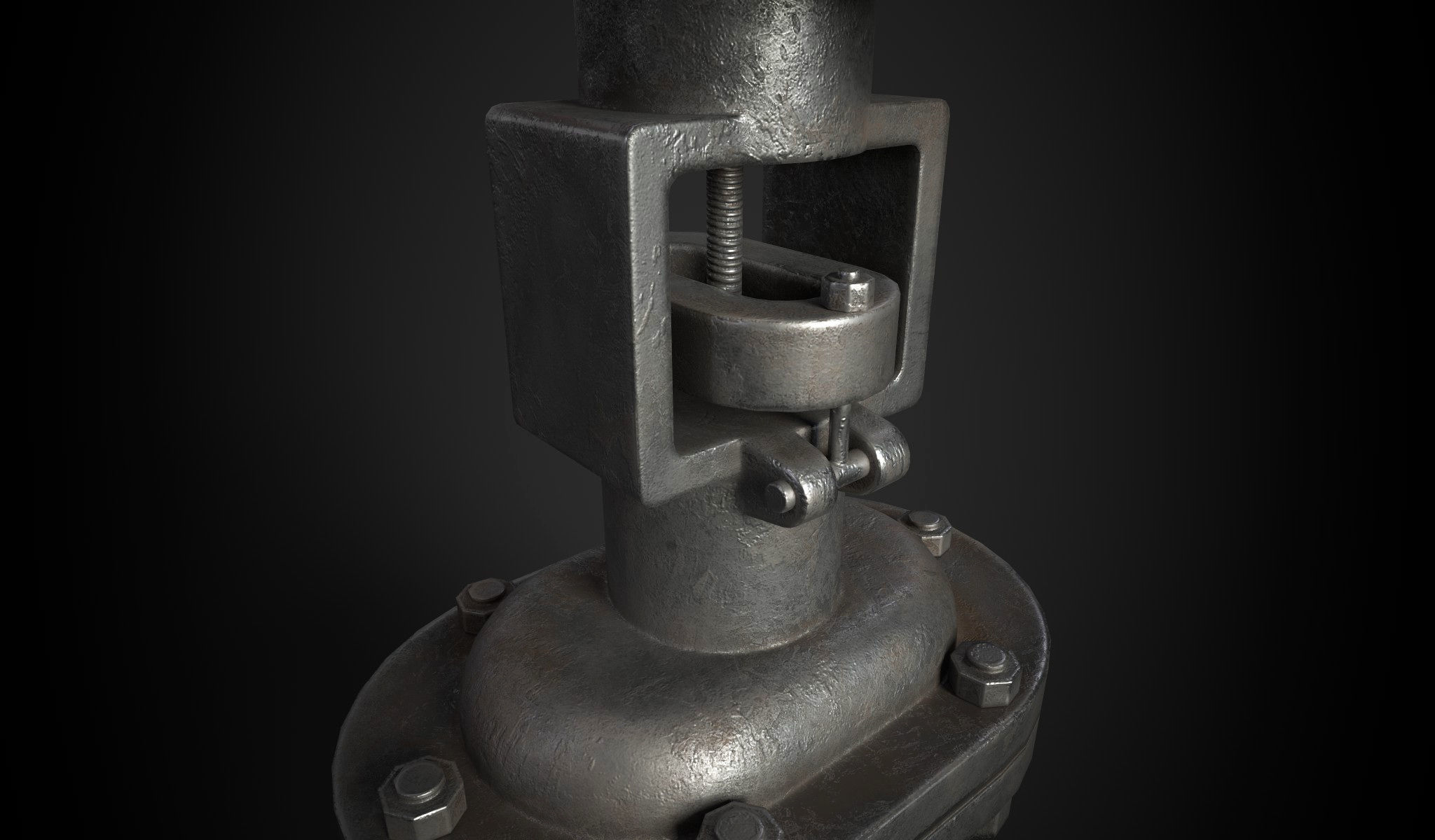 3D model pipe valve VR / AR / low-poly | CGTrader