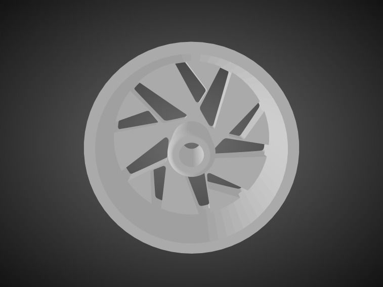 Rotiform RSC rims for Hot Wheels 3D model 3D printable | CGTrader
