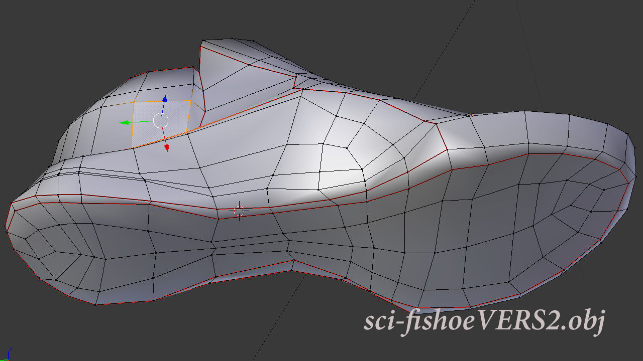 sci-fi shoe base sketch free 3D model | CGTrader