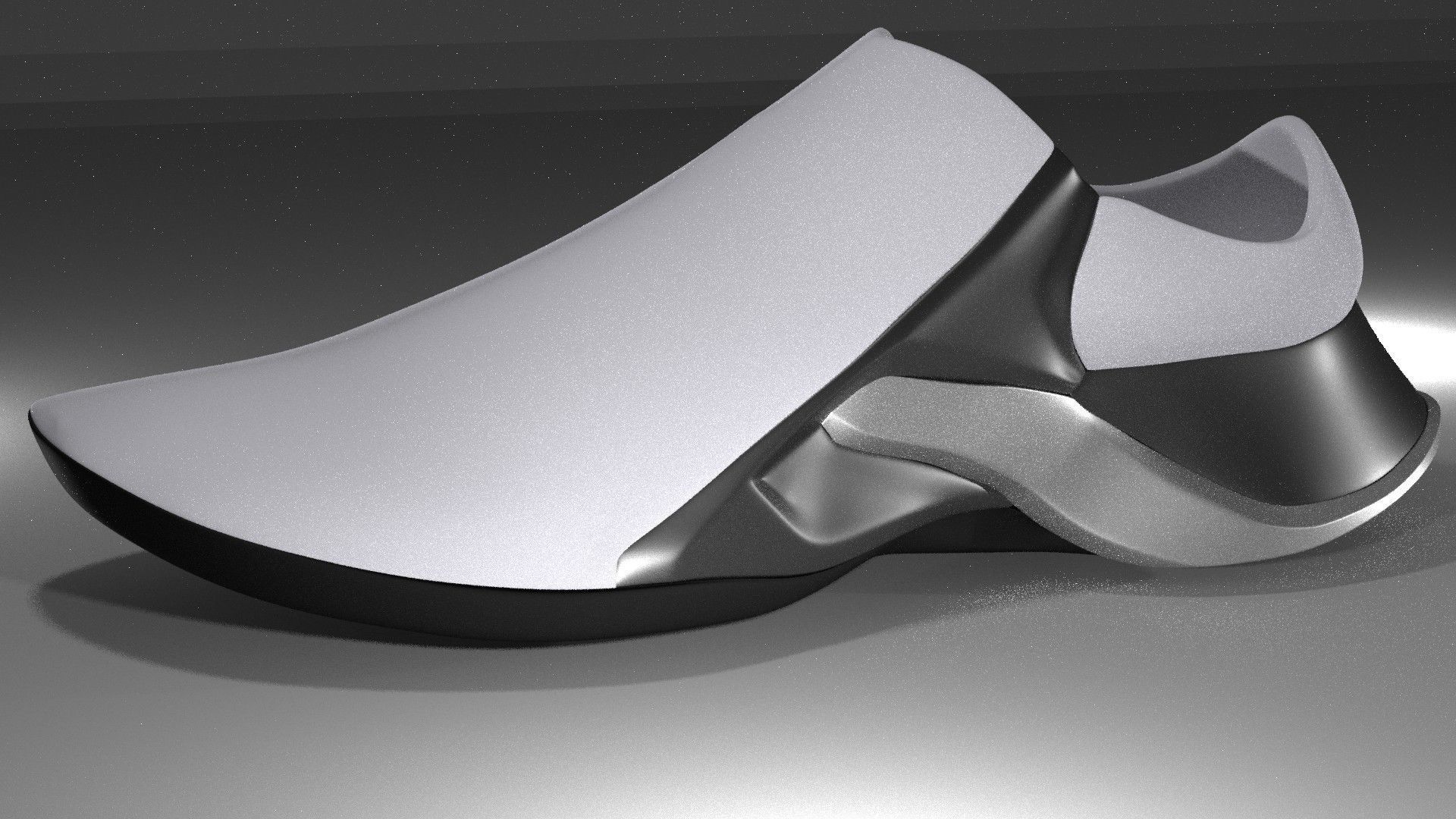 sci-fi shoe base sketch free 3D model | CGTrader
