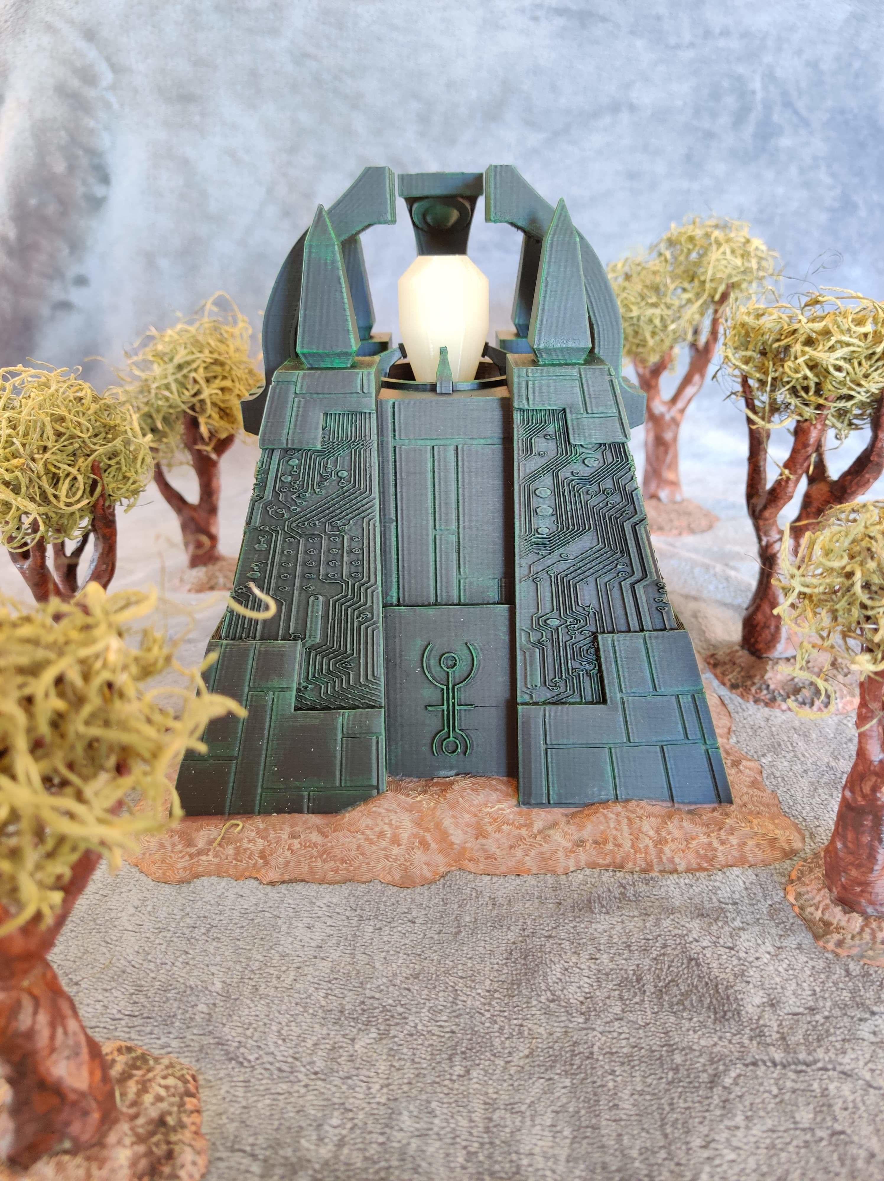 Space Monolith 3D model 3D printable | CGTrader