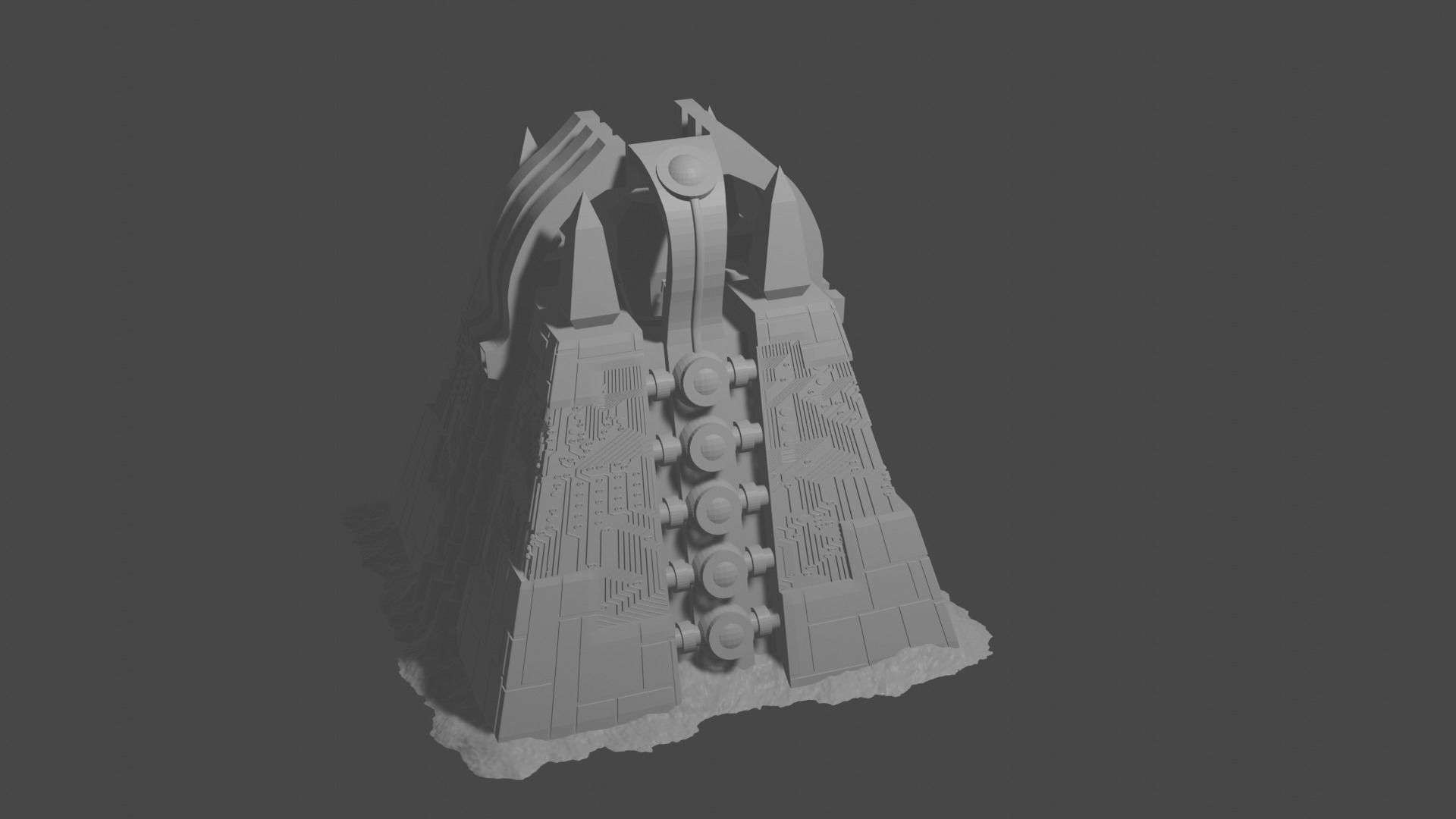 Space Monolith 3D model 3D printable | CGTrader