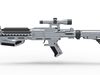 Captain Phasma Blaster rifle F-11D Star Wars The Force Awakens 3D model ...