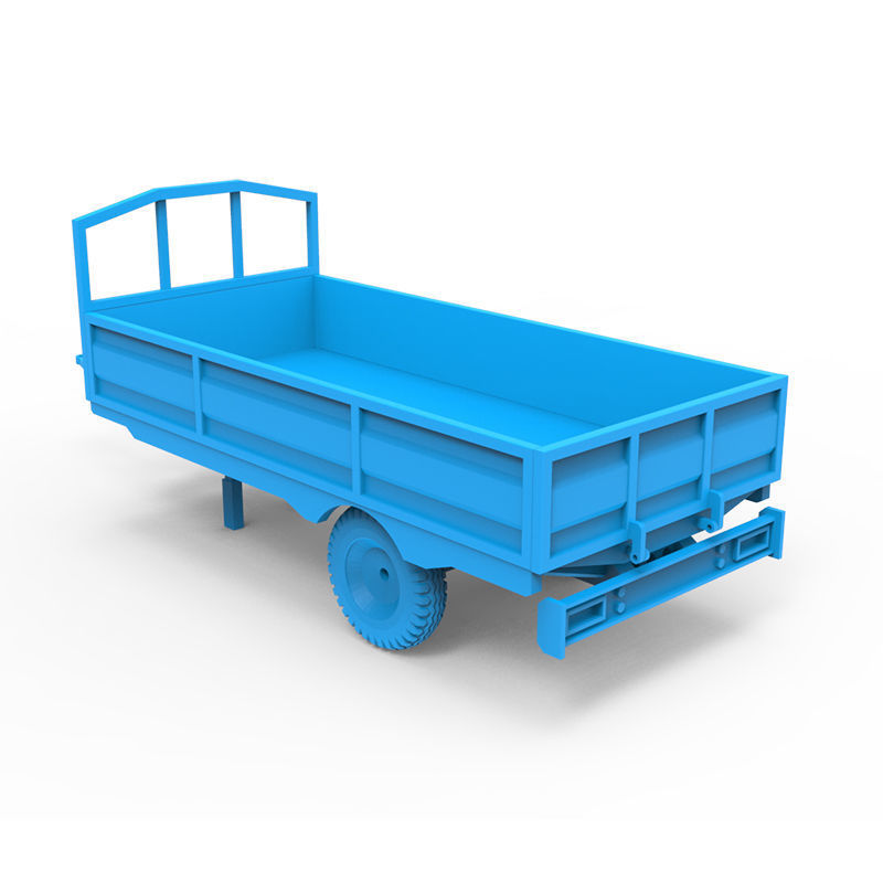 Trailer 3D model 3D printable | CGTrader