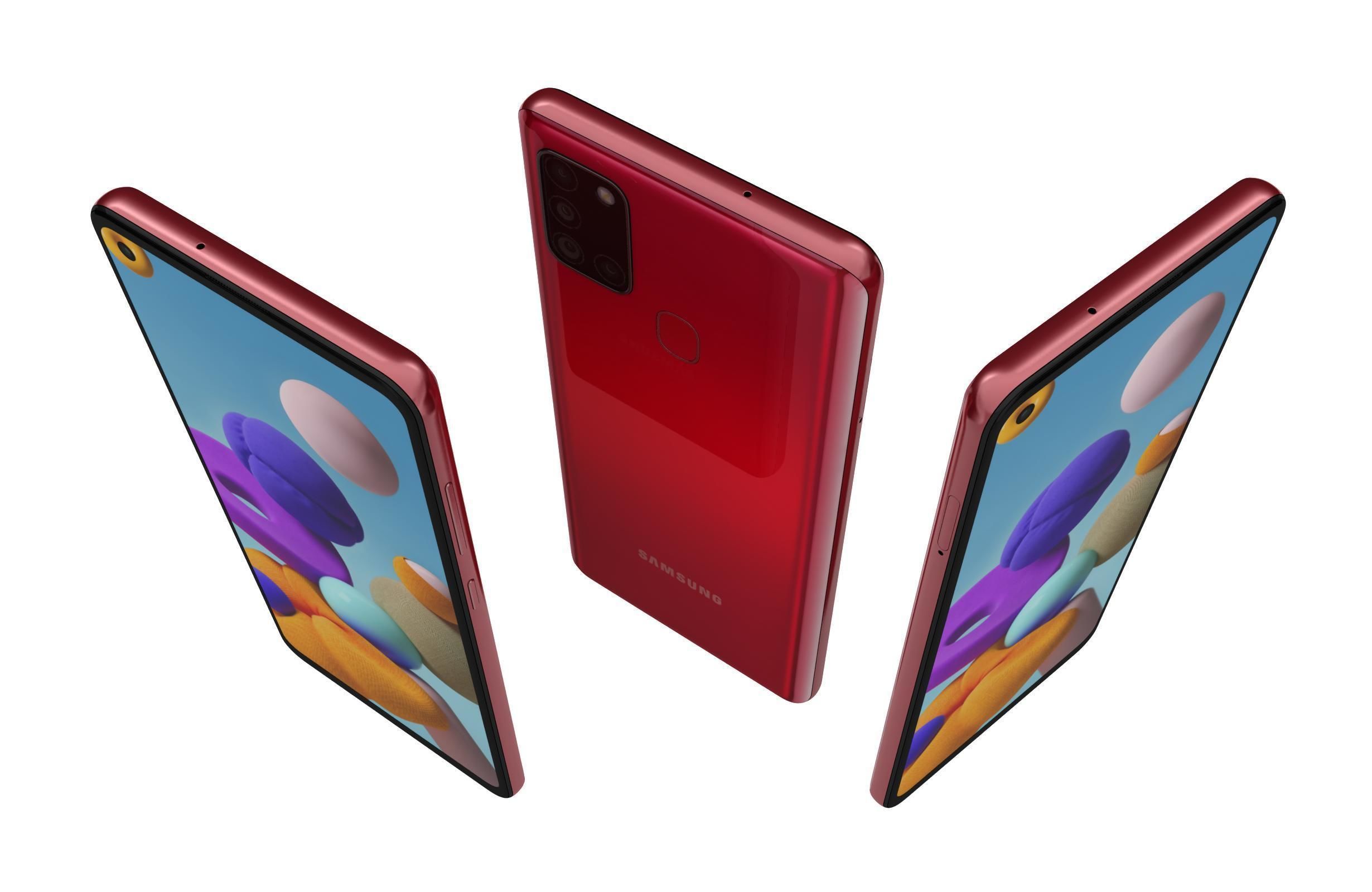 Samsung Galaxy A21s All Colors 3D model | CGTrader