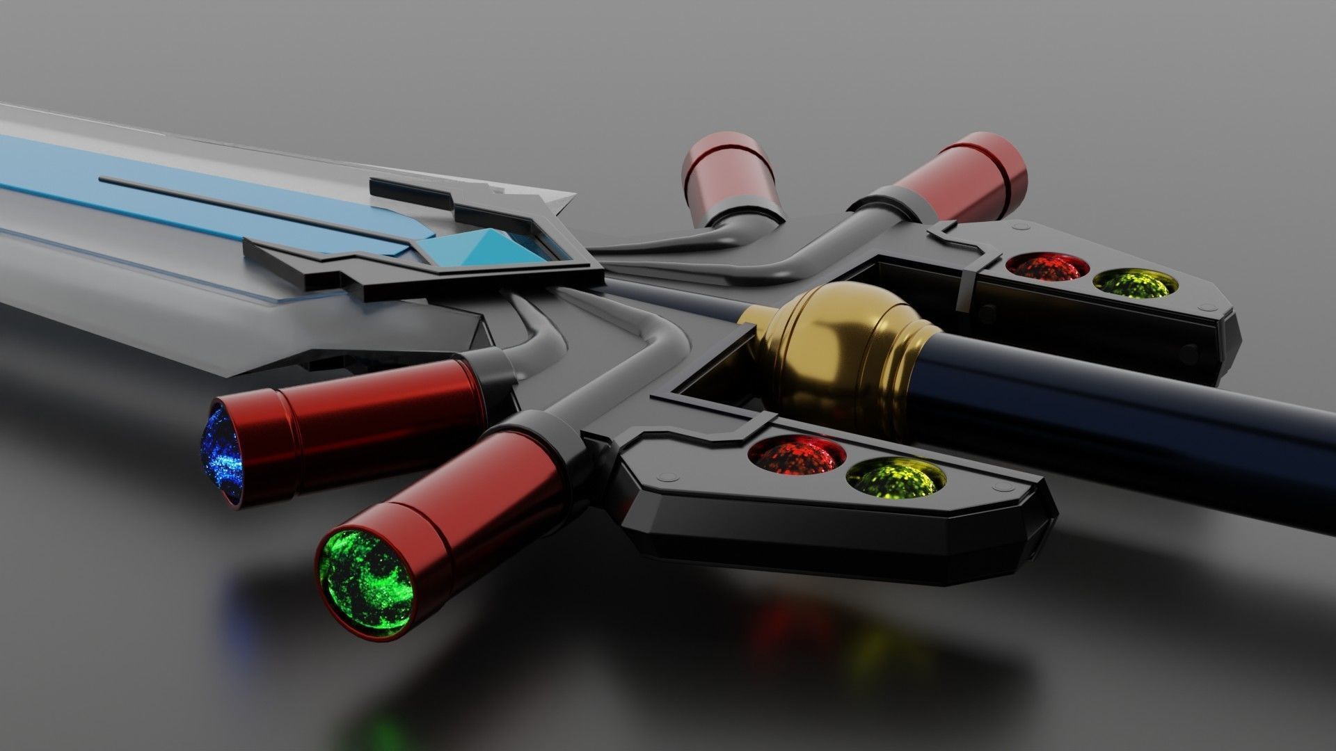 Cloud Ultima Weapon Dissidia Version 3D model | CGTrader