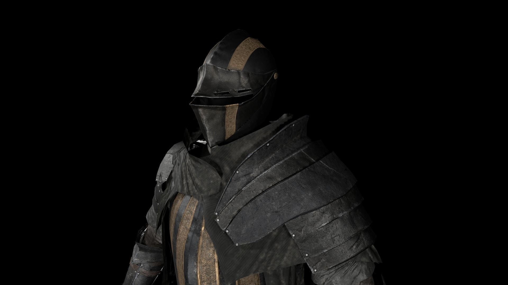 ESM Ashen Knight 3D model rigged | CGTrader