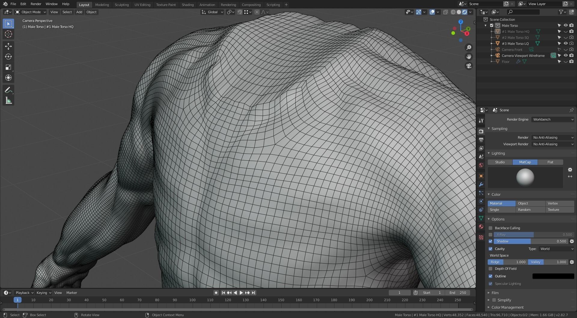 Man Torso - Low Poly Model free 3D model | CGTrader
