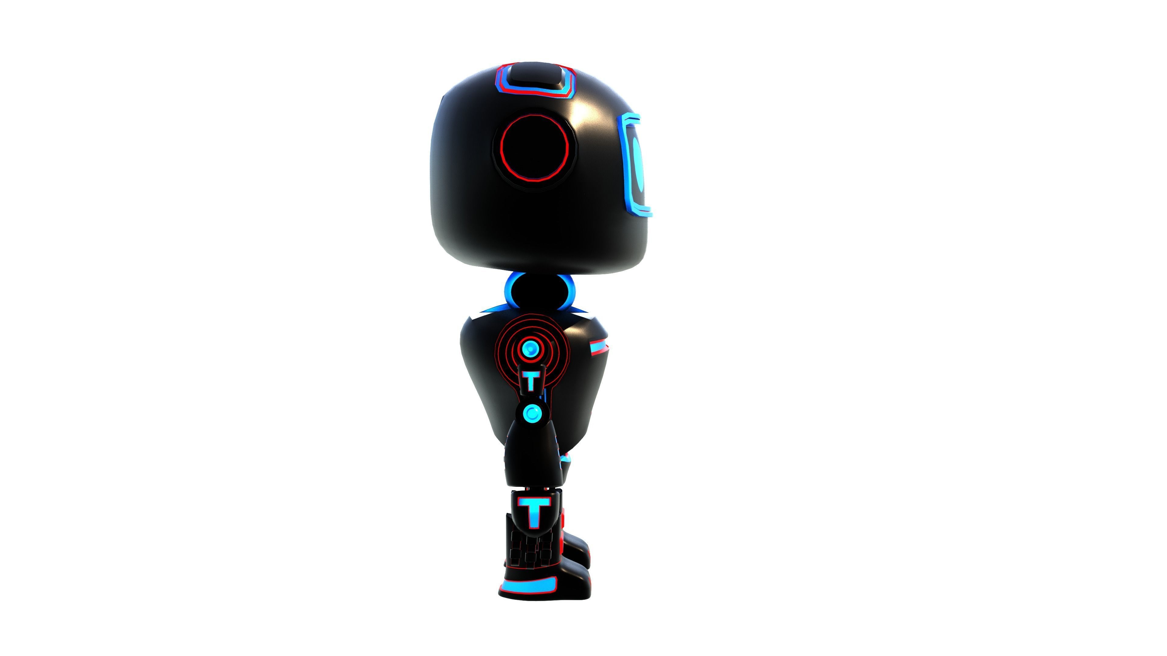 T-robot 3D model | CGTrader