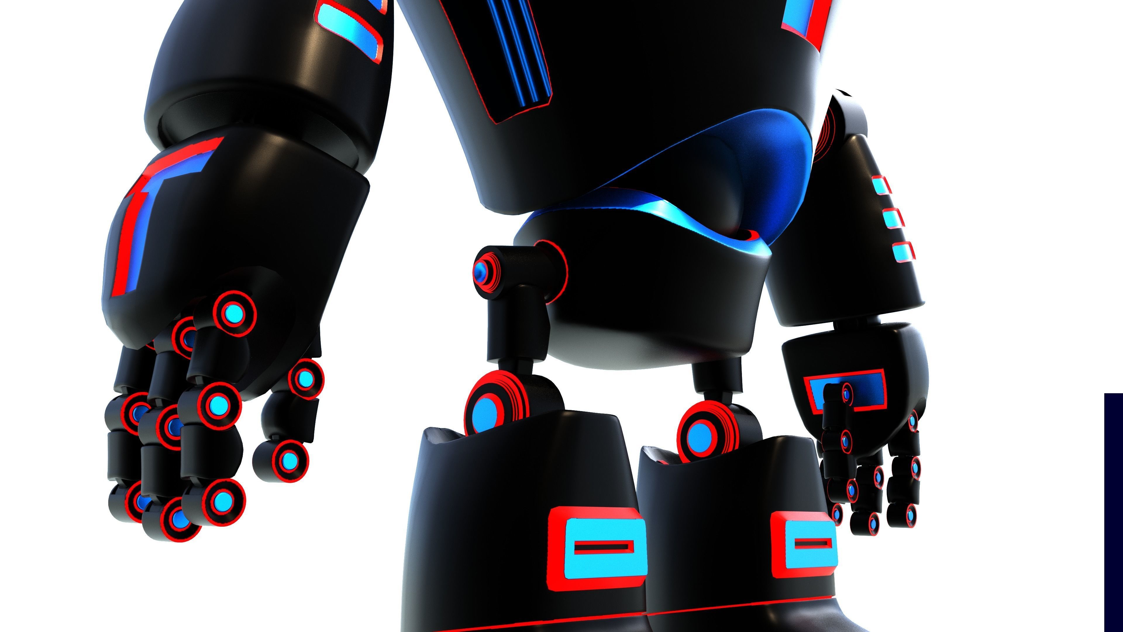 T-robot 3D model | CGTrader