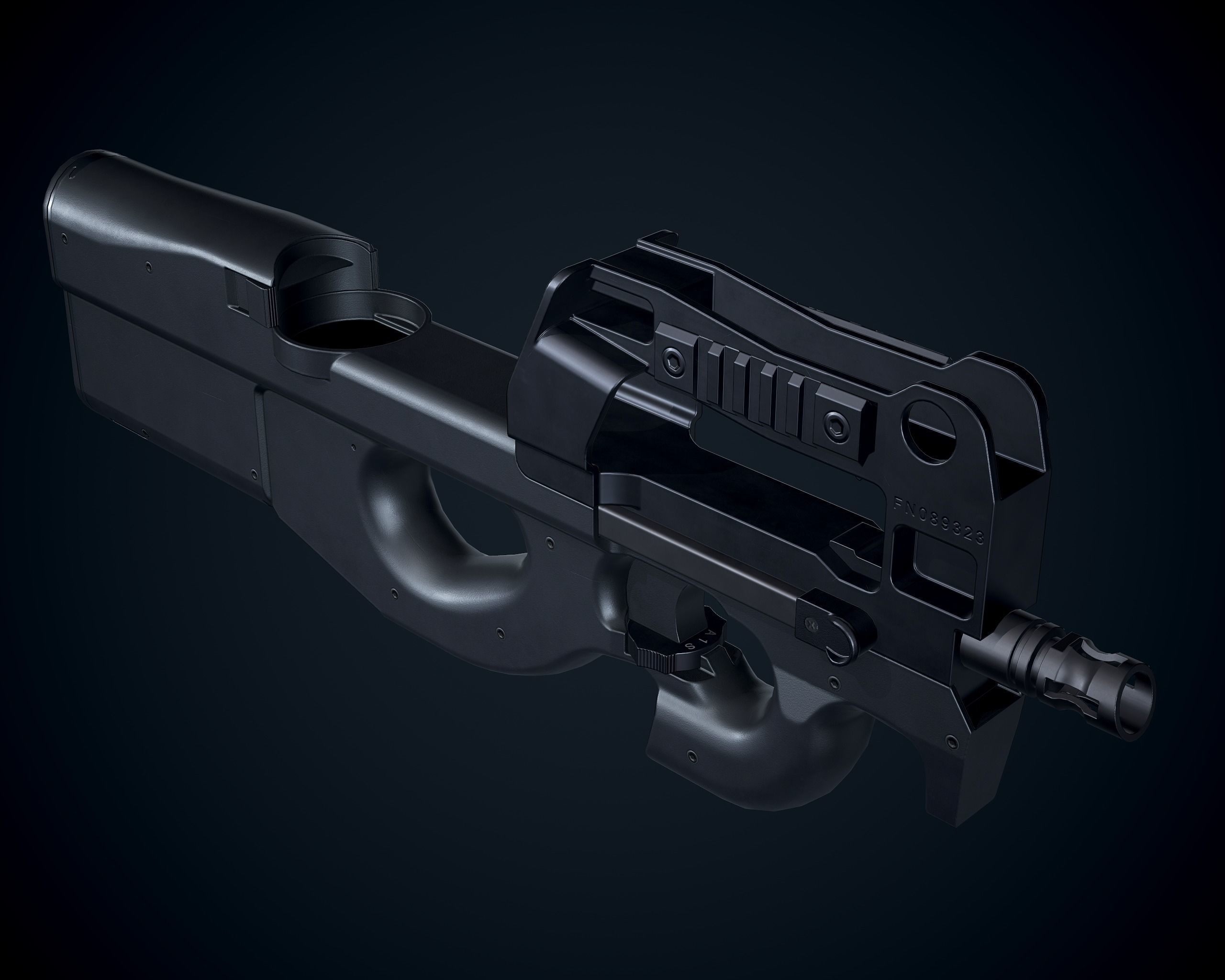 3D model FN P90 VR / AR / low-poly | CGTrader