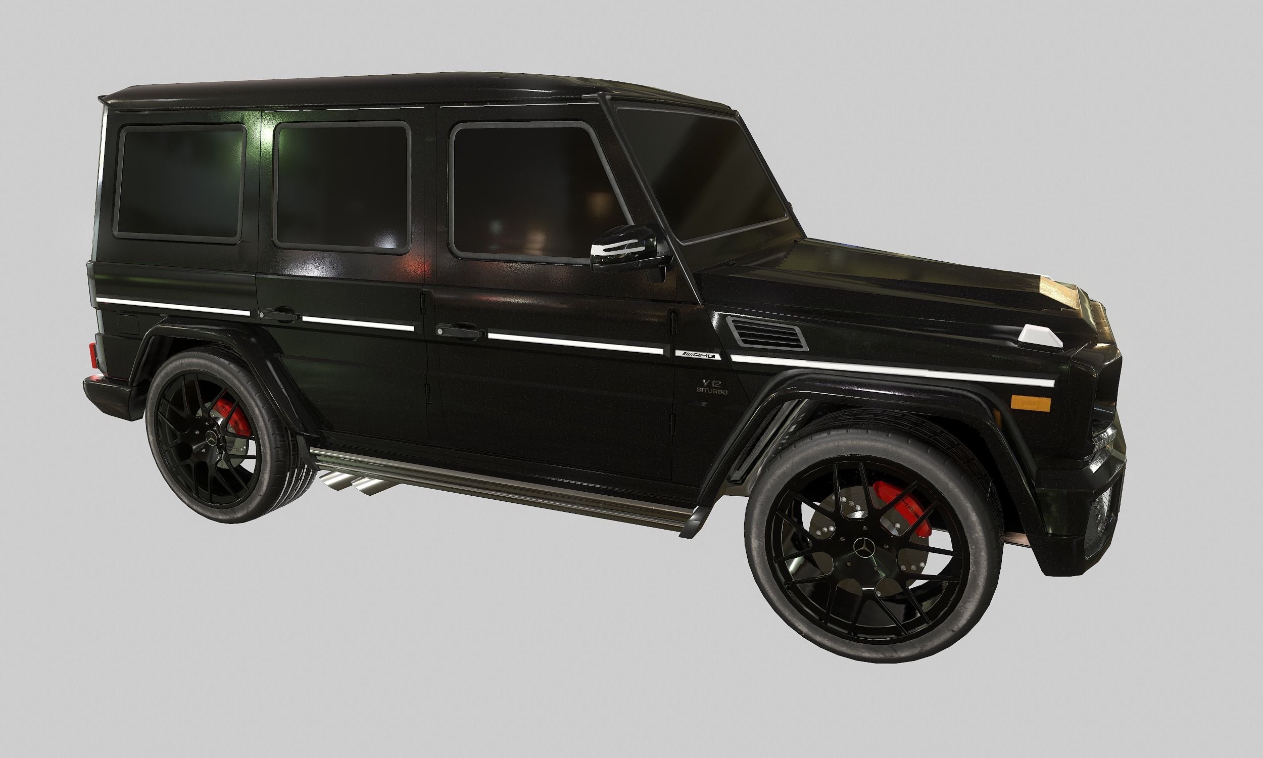 3D model Mercedes-Benz G65 AMG VR / AR / low-poly | CGTrader
