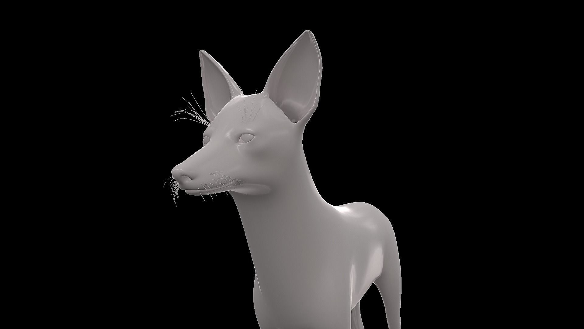 Realistic jackal animal 3d model 3D model rigged | CGTrader