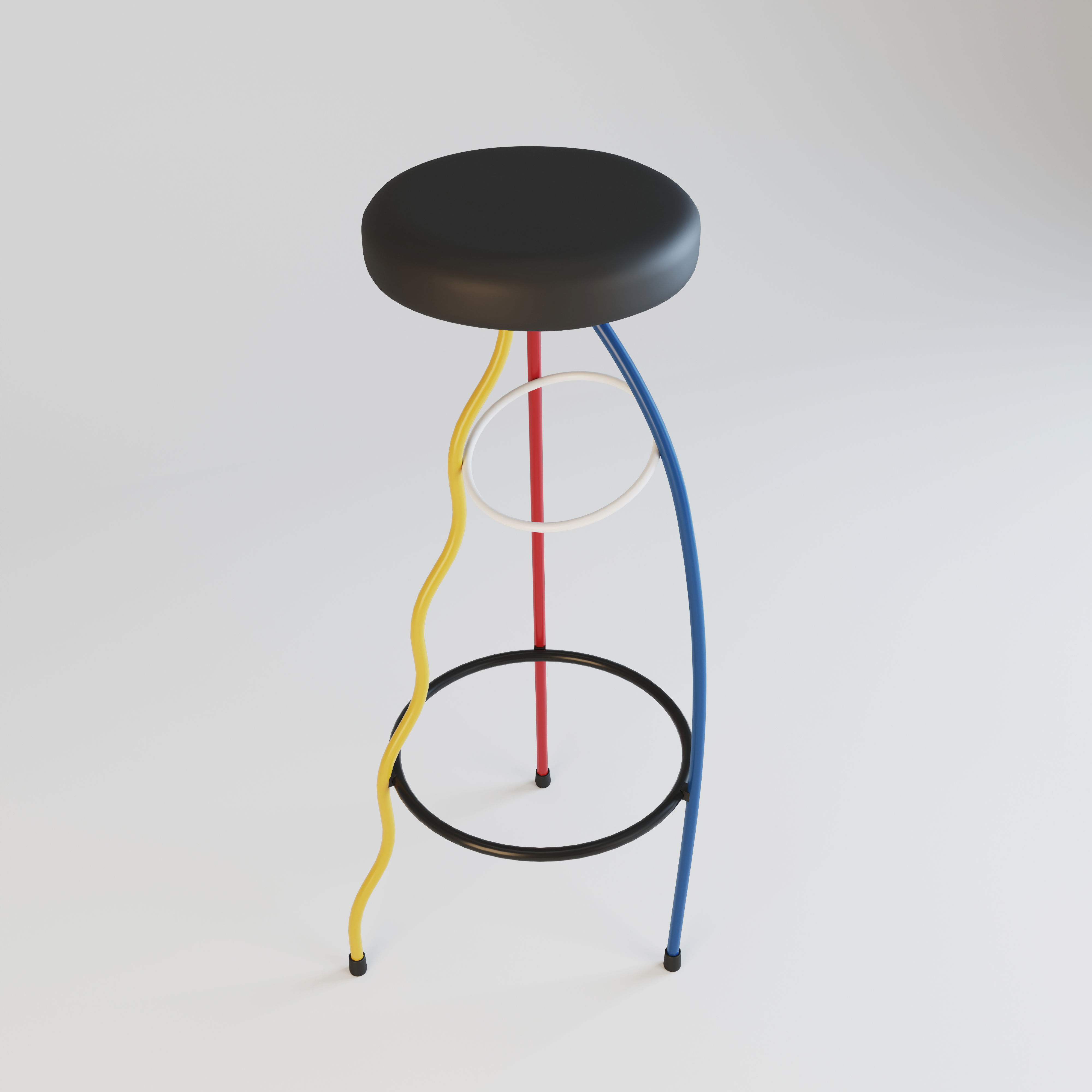 DUPLEX STOOL 3D model | CGTrader